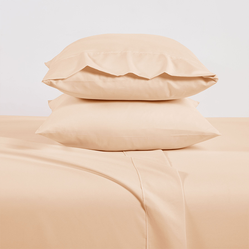 cotton bed sheets sold on Temu United States
