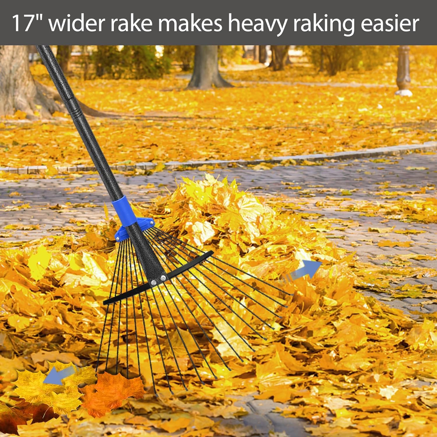Rake Leaves Adjustable 18 Metal Expandable - Temu