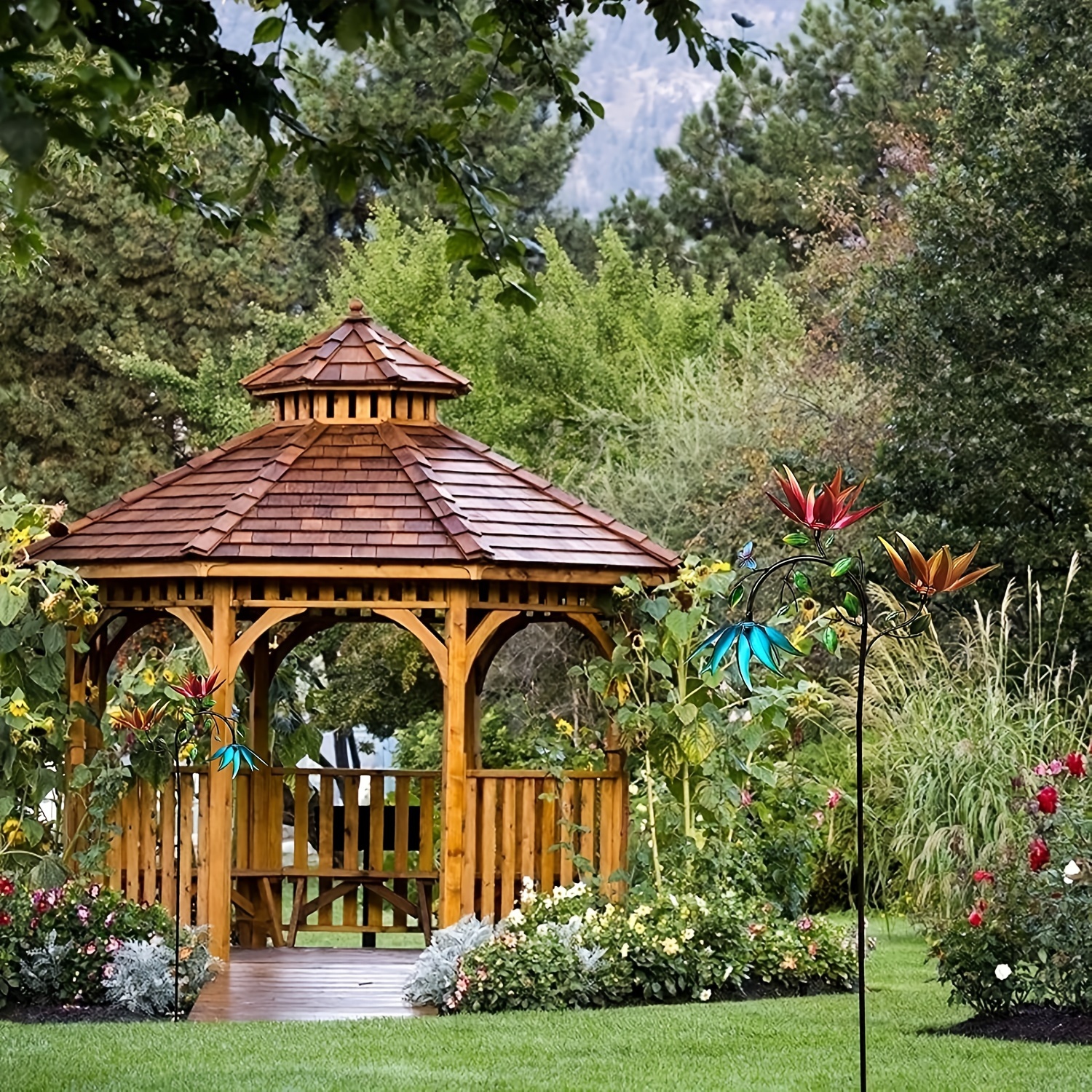 Metal Windmill Large Metal Wind Turbine - Temu