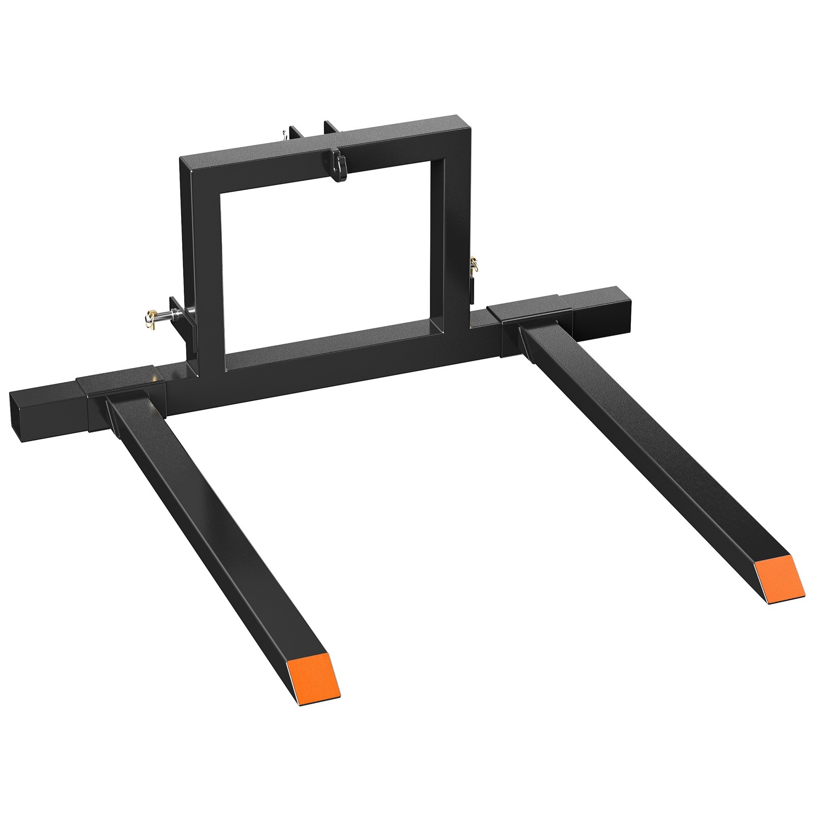 3 point hitch pallet fork 1500 lbs capacity adjustable pallet fork ...