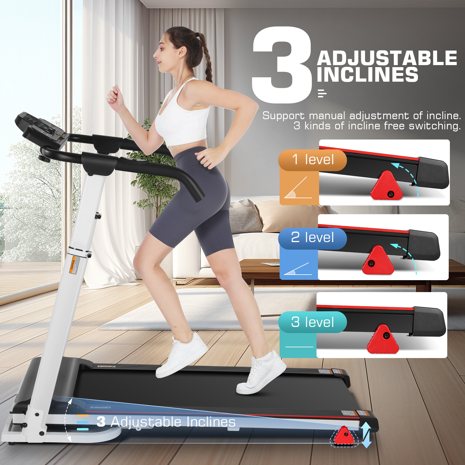 Treadmill Estación Trabajo Treadmill Plegable Altura - Temu