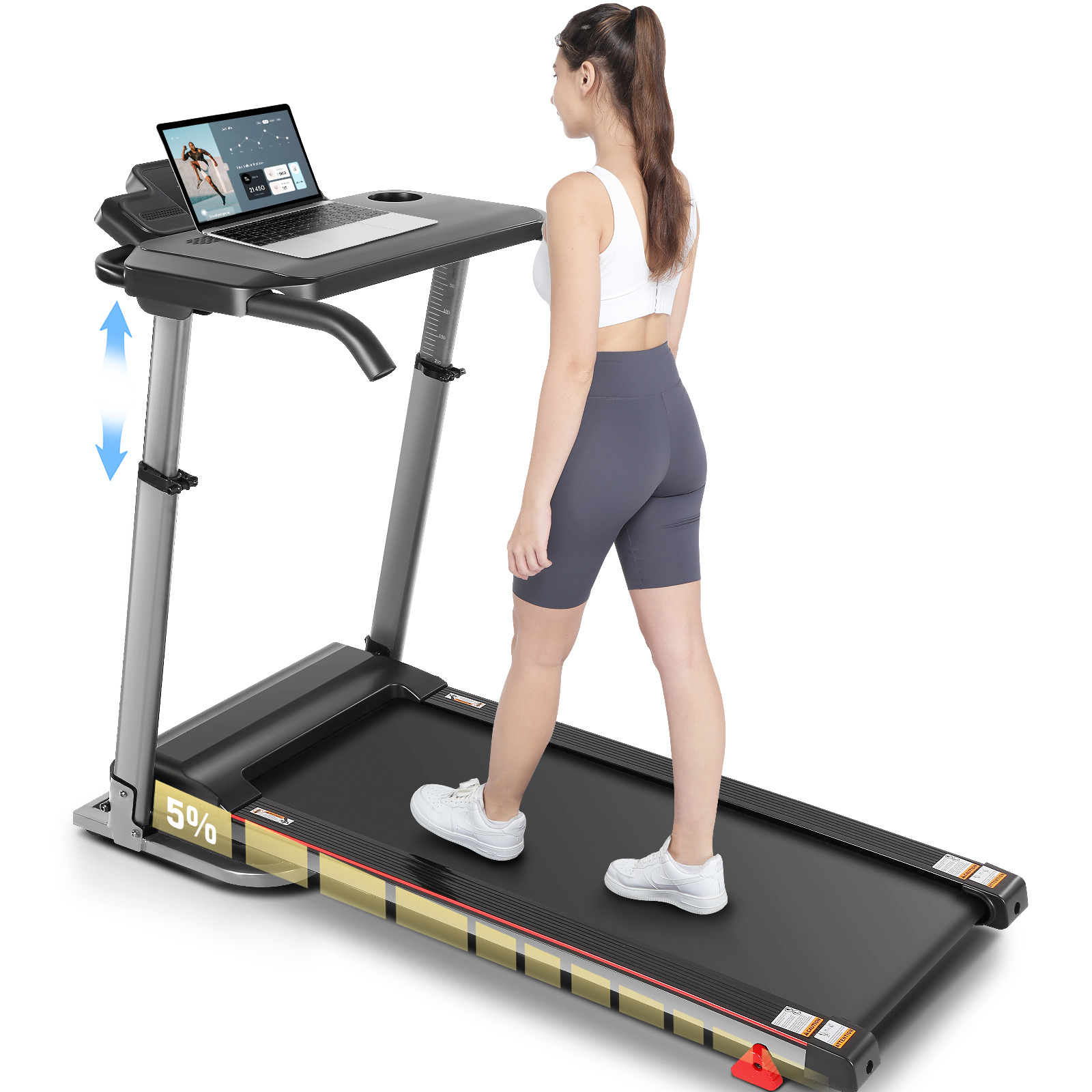 Treadmill Estación Trabajo Treadmill Plegable Altura - Temu