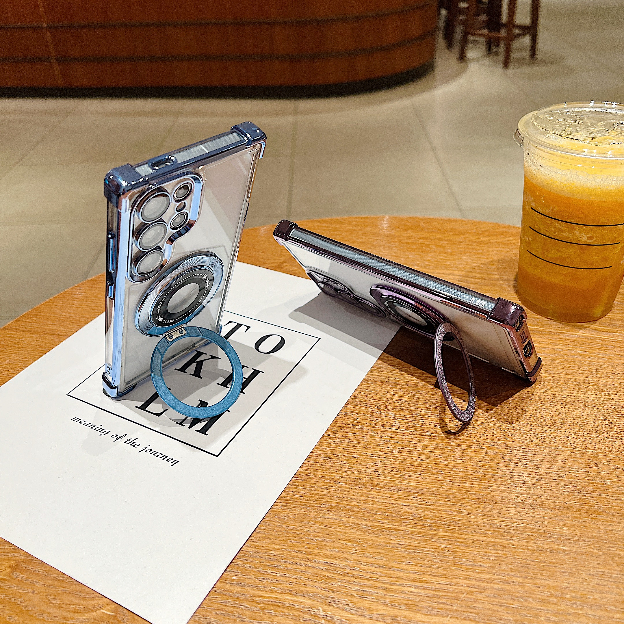 Set 2 Piezas. Diseñado Estuche S24 Ultra Anillo - Temu