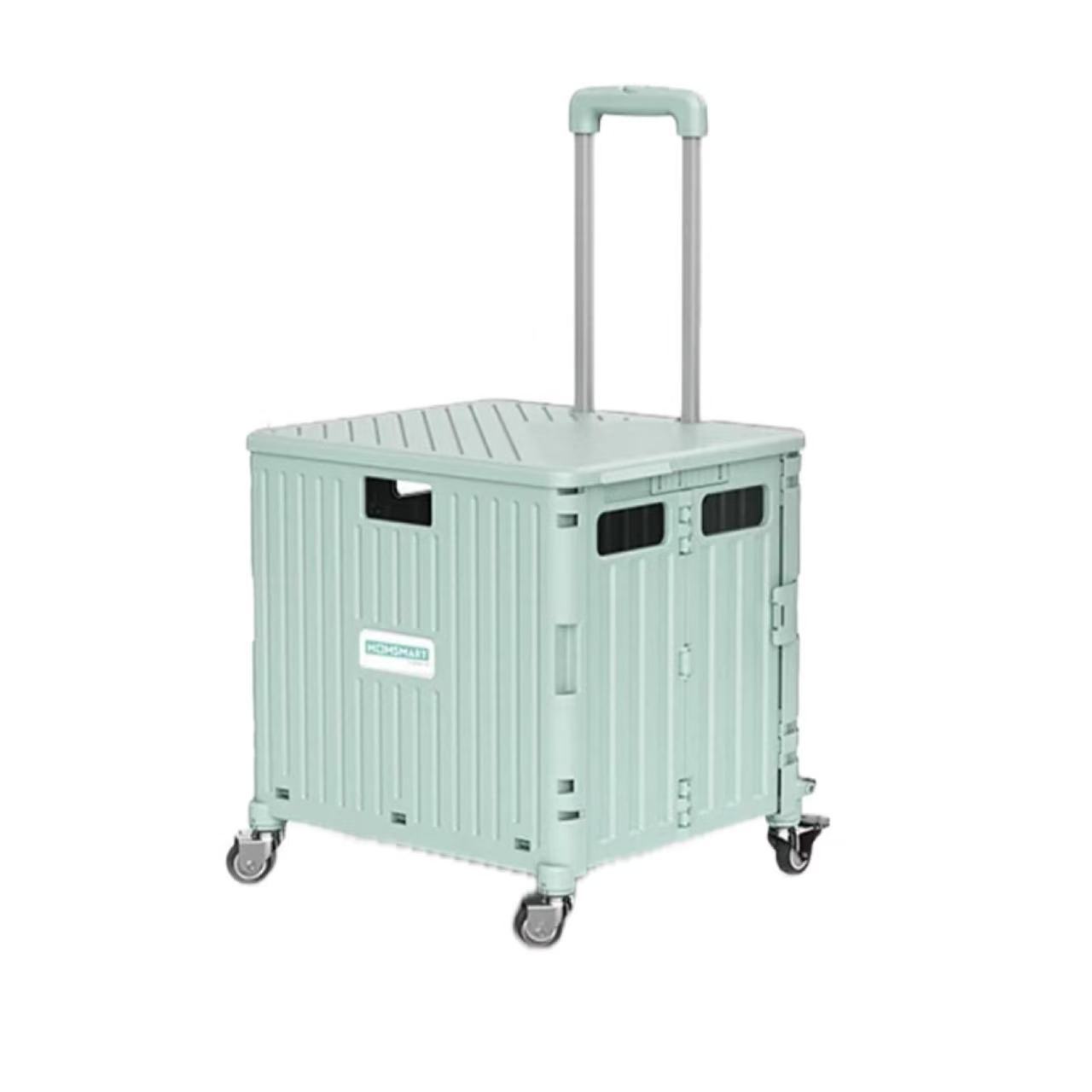 foldable shopping cart with wheels sold on Temu United States