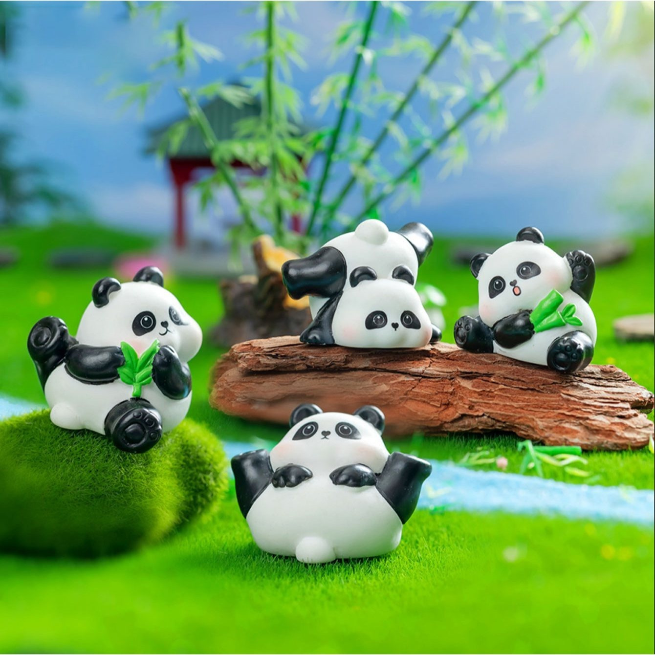 miniature figures sold on Temu United States