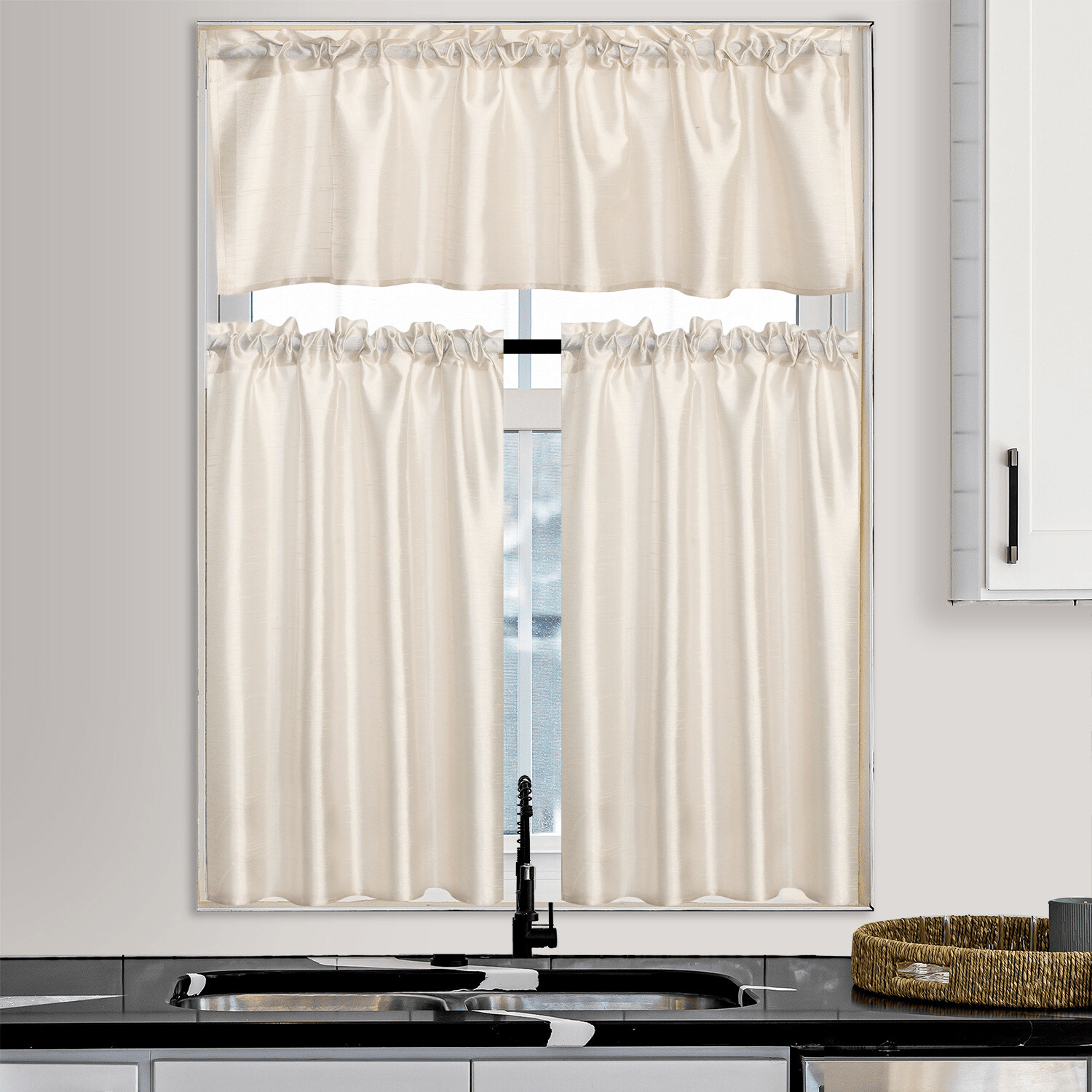 kitchen curtains sold on Temu United States