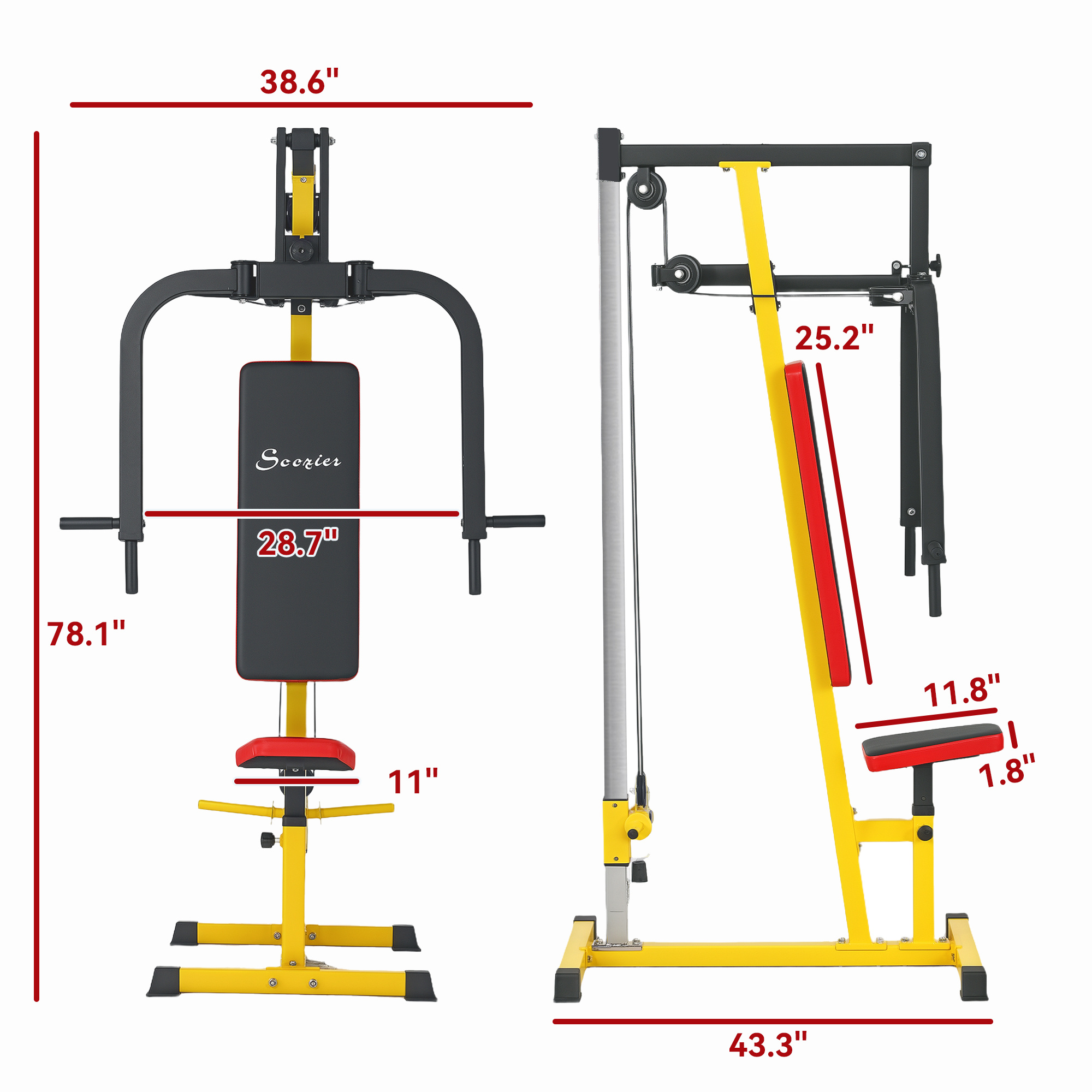 home gym equipment sold on Temu United States