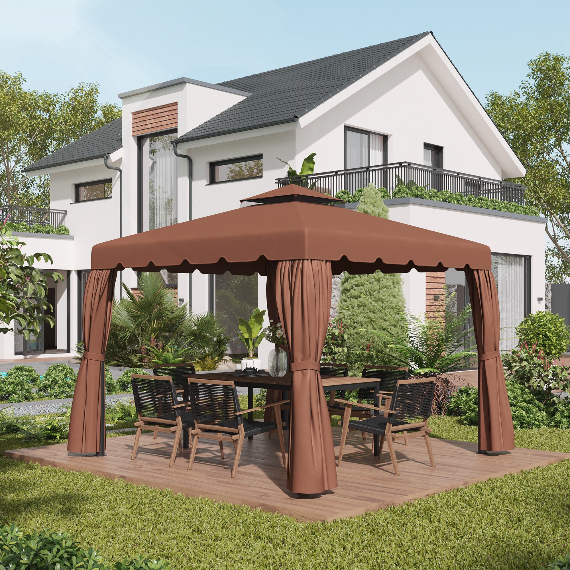 gazebo replacement canopy sold on Temu United States