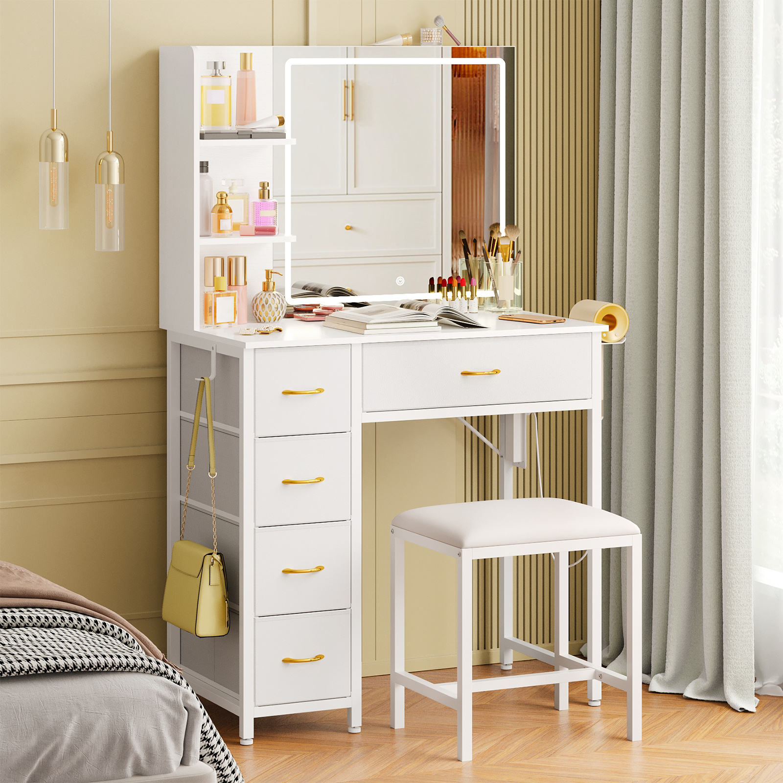 dressing tables sold on Temu United States