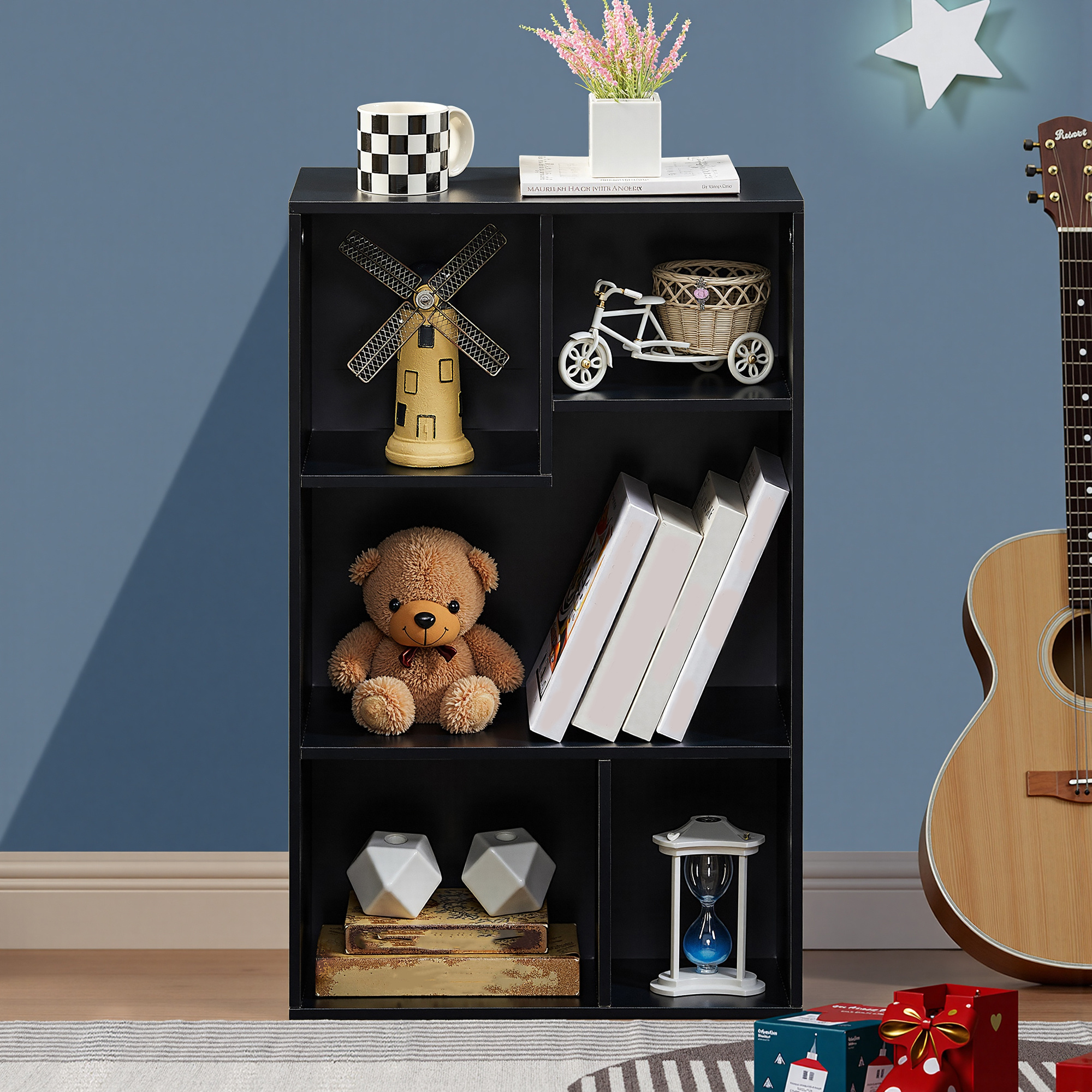 coffin bookshelf sold on Temu United States