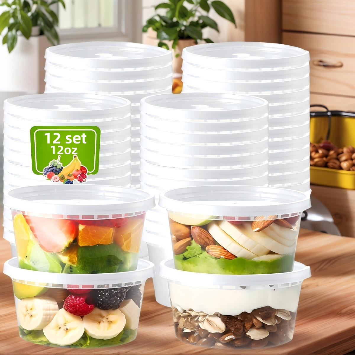 kitchen storage containers set sold on Temu United States