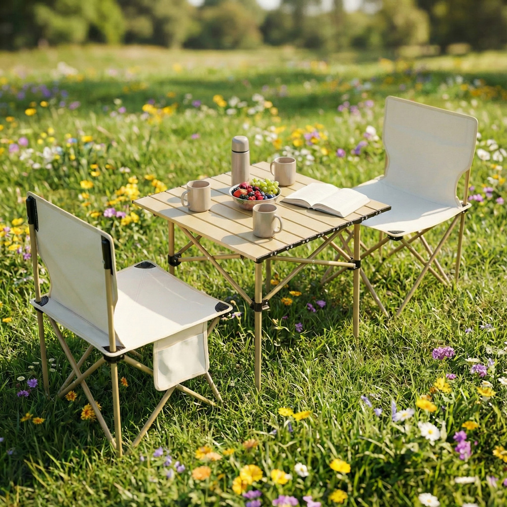 garden table and chairs sold on Temu United States