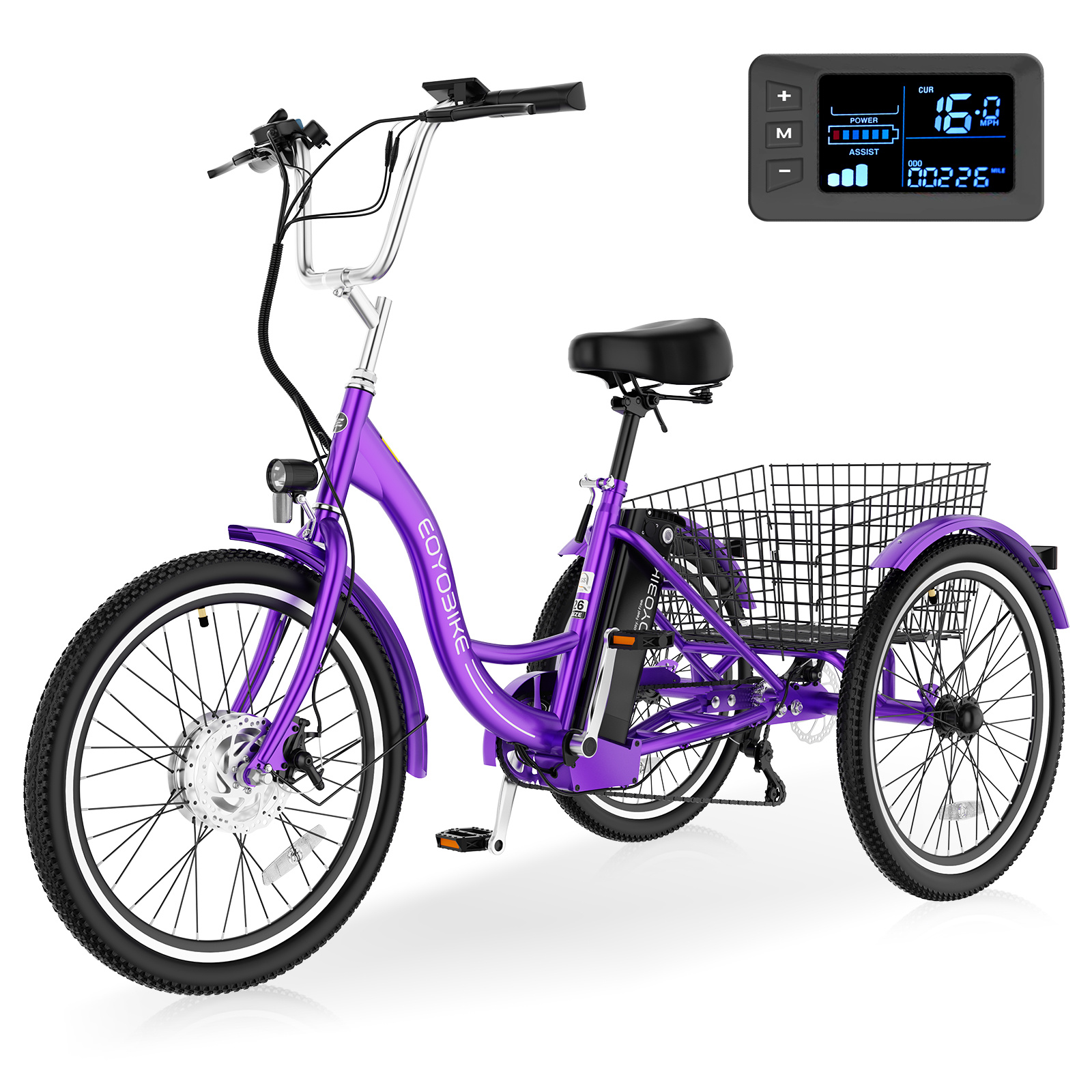 electric adult tricycle sold on Temu United States