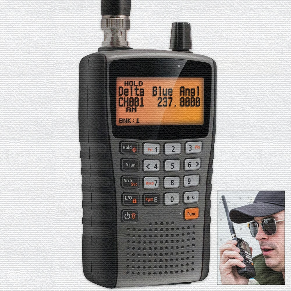 Handheld Police Scanner Digital