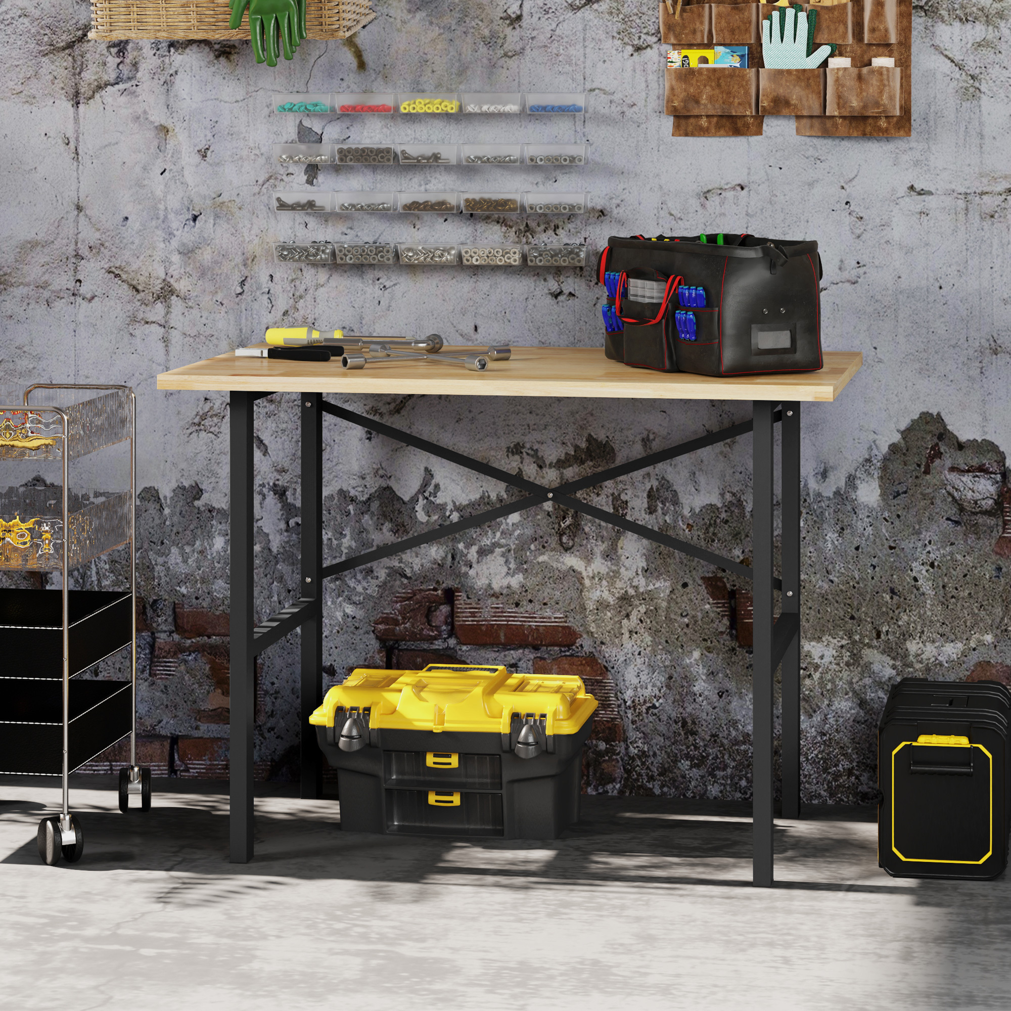 work bench table sold on Temu United States