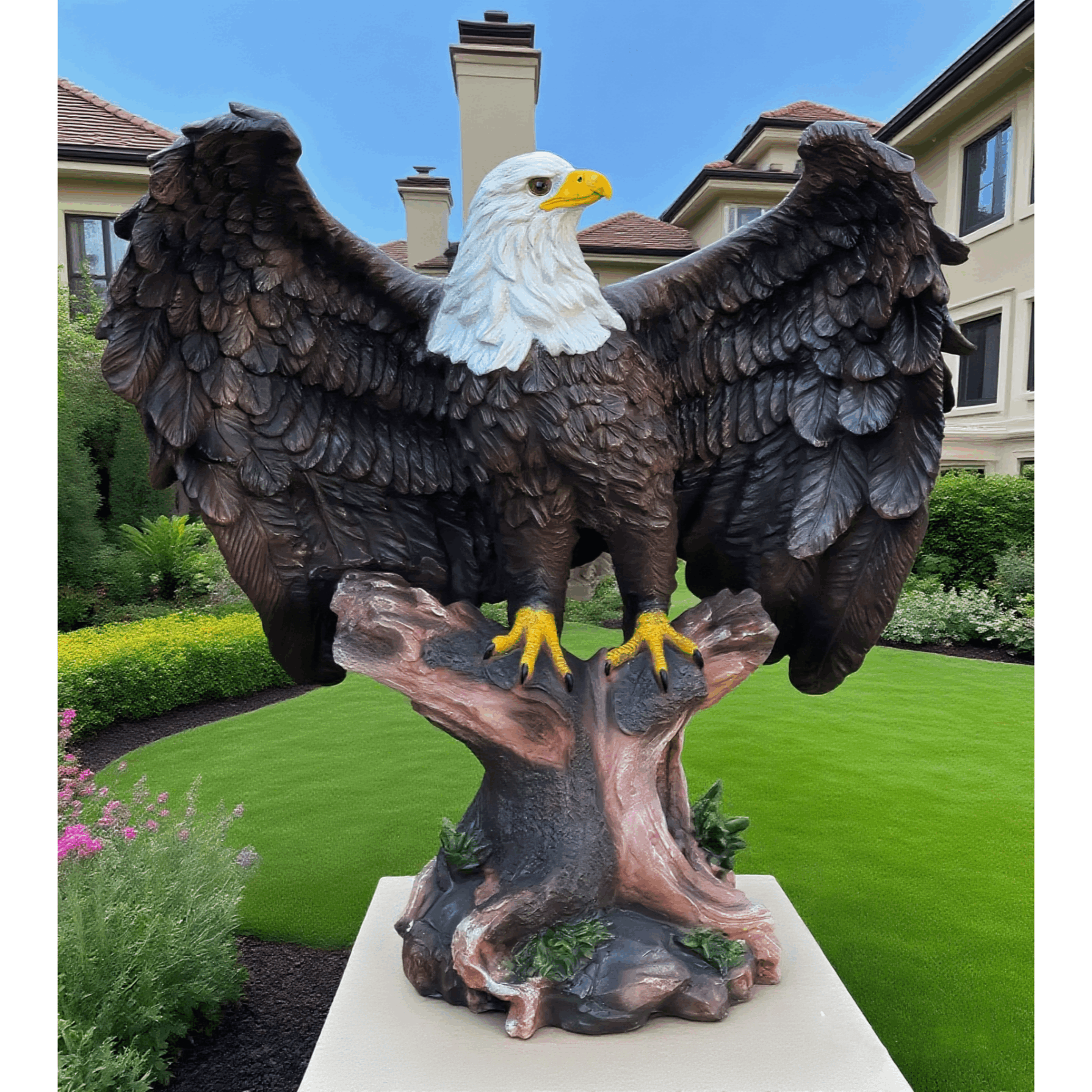 large outdoor statues and sculptures sold on Temu United States