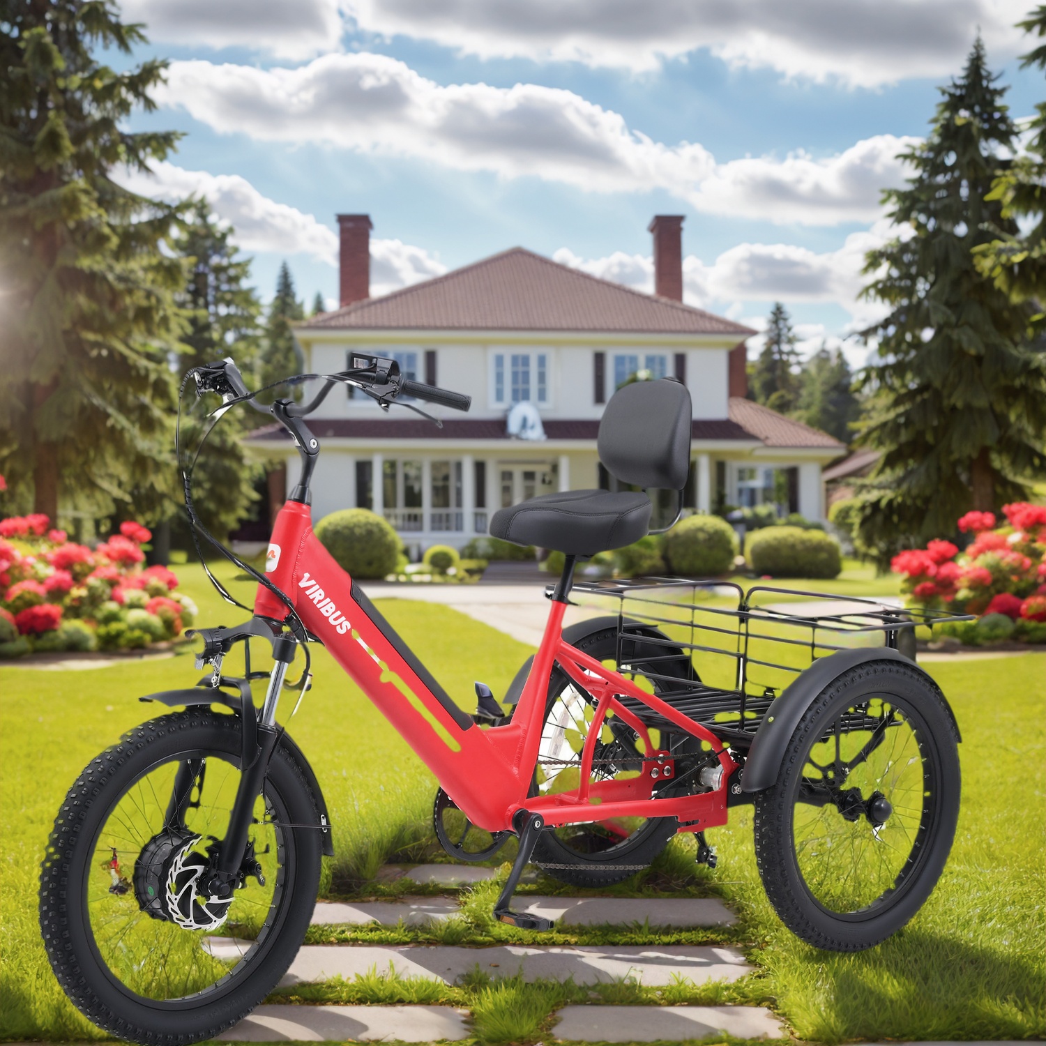 electric adult tricycle sold on Temu United States