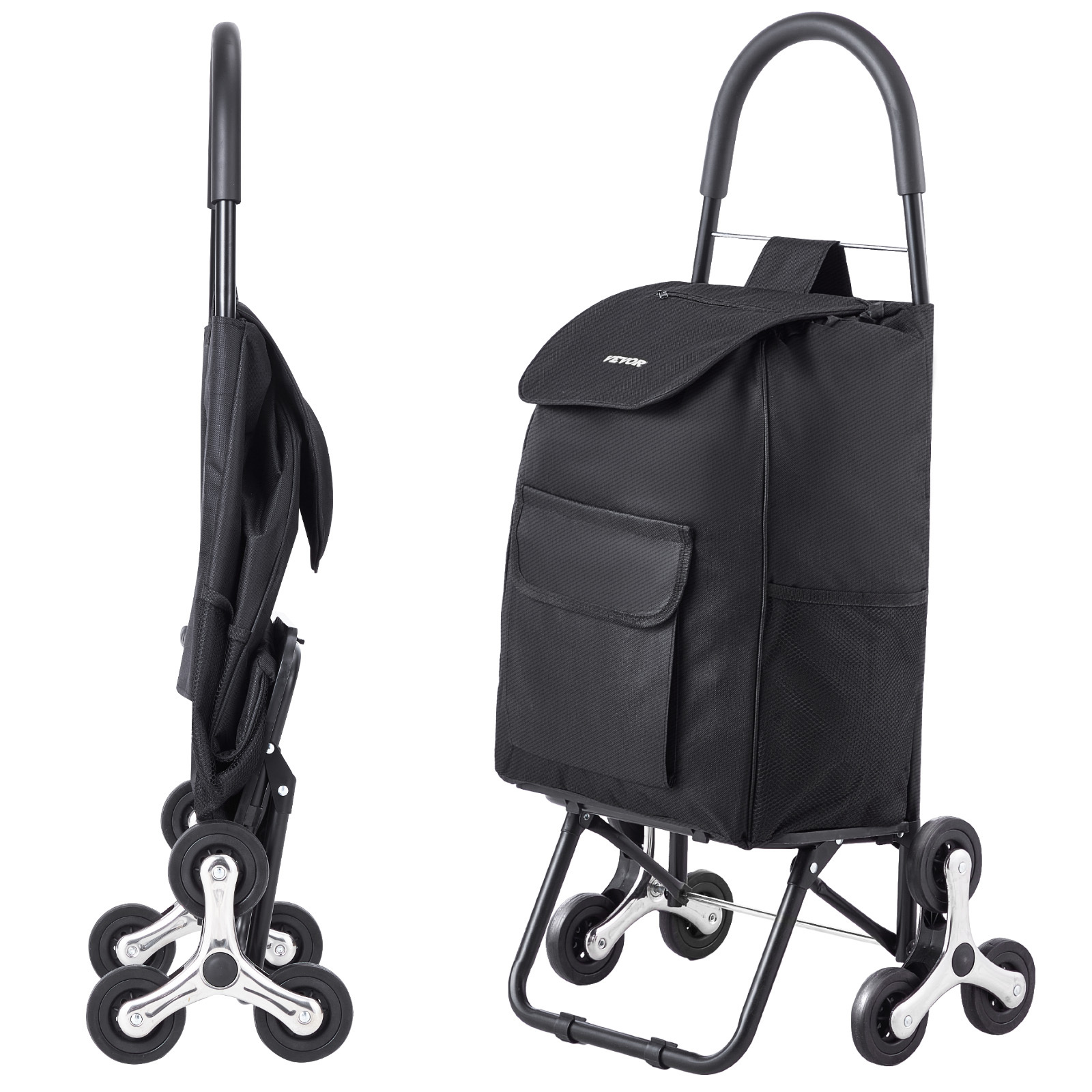 foldable shopping cart with wheels sold on Temu United States