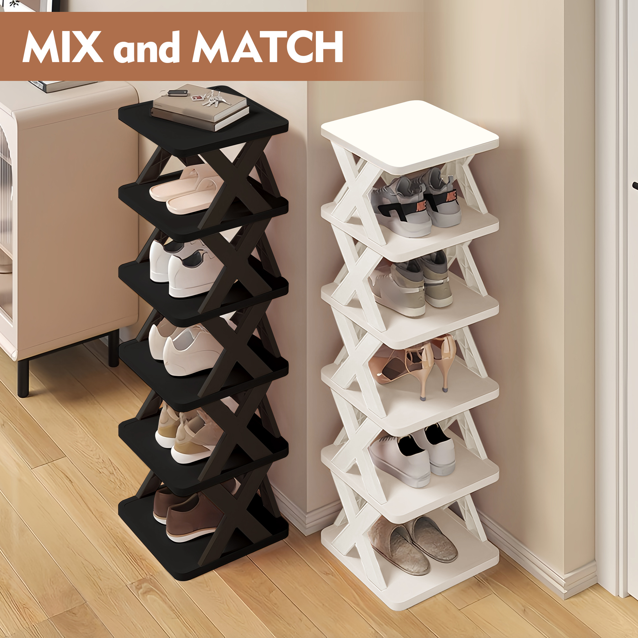 shoe rack sold on Temu United States