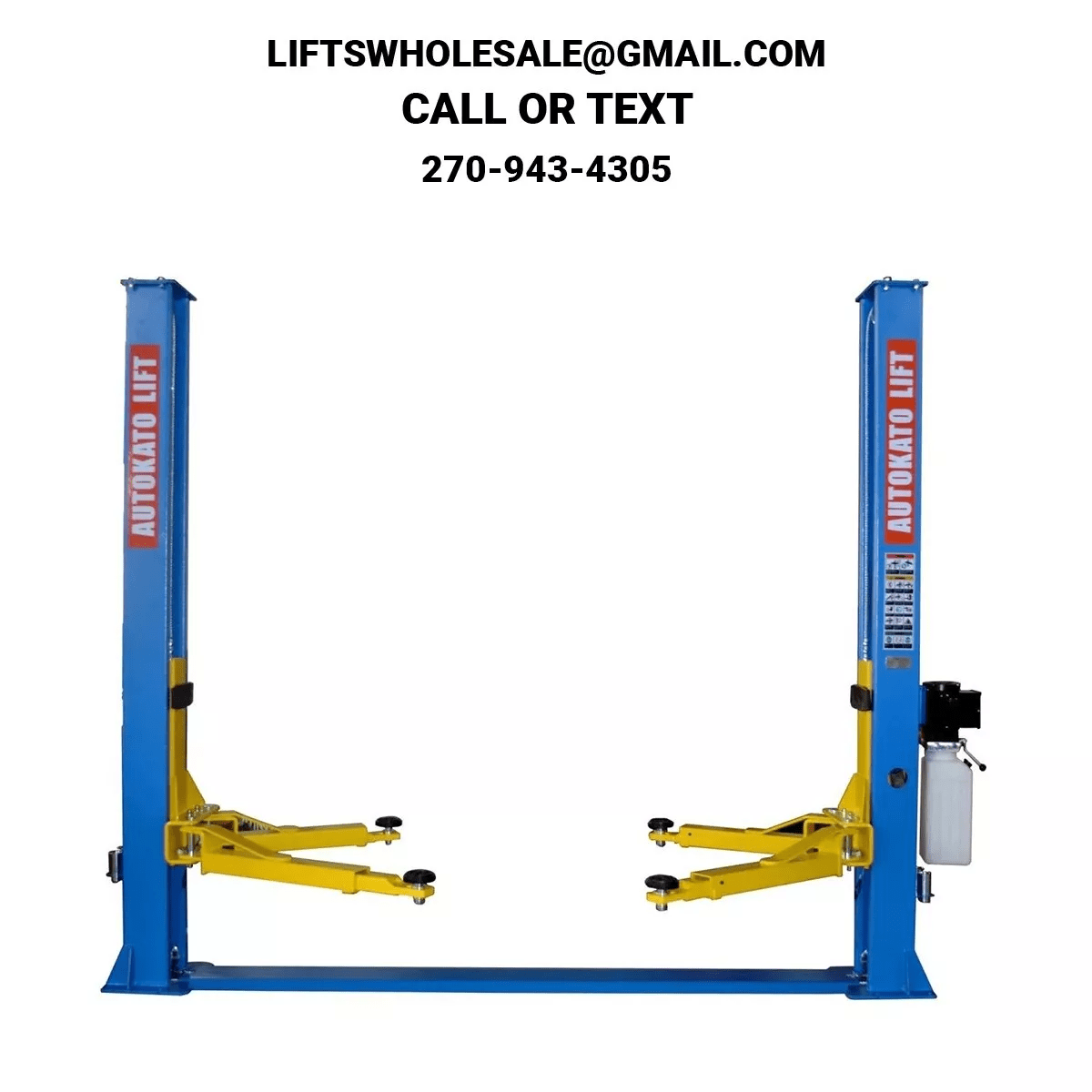 automotive lift sold on Temu United States
