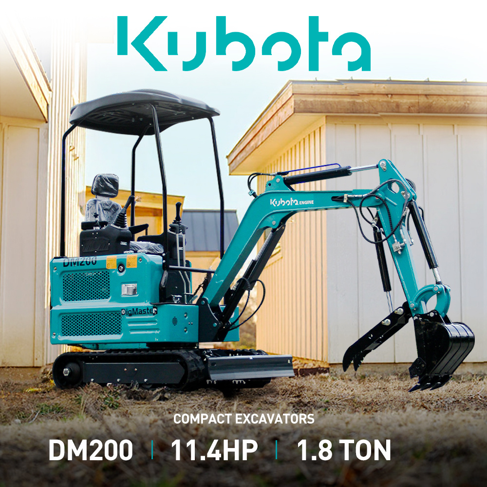 mini excavator sold on Temu United States