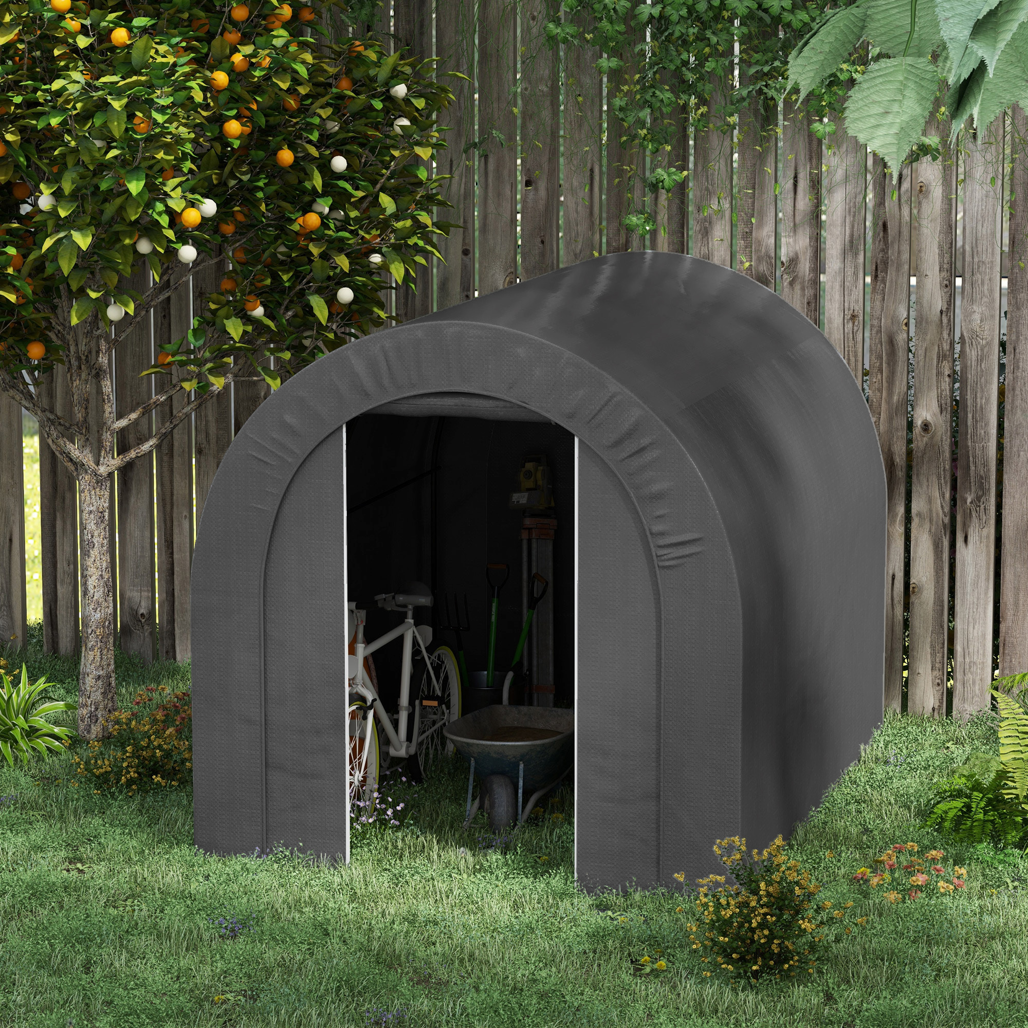portable sheds sold on Temu United States
