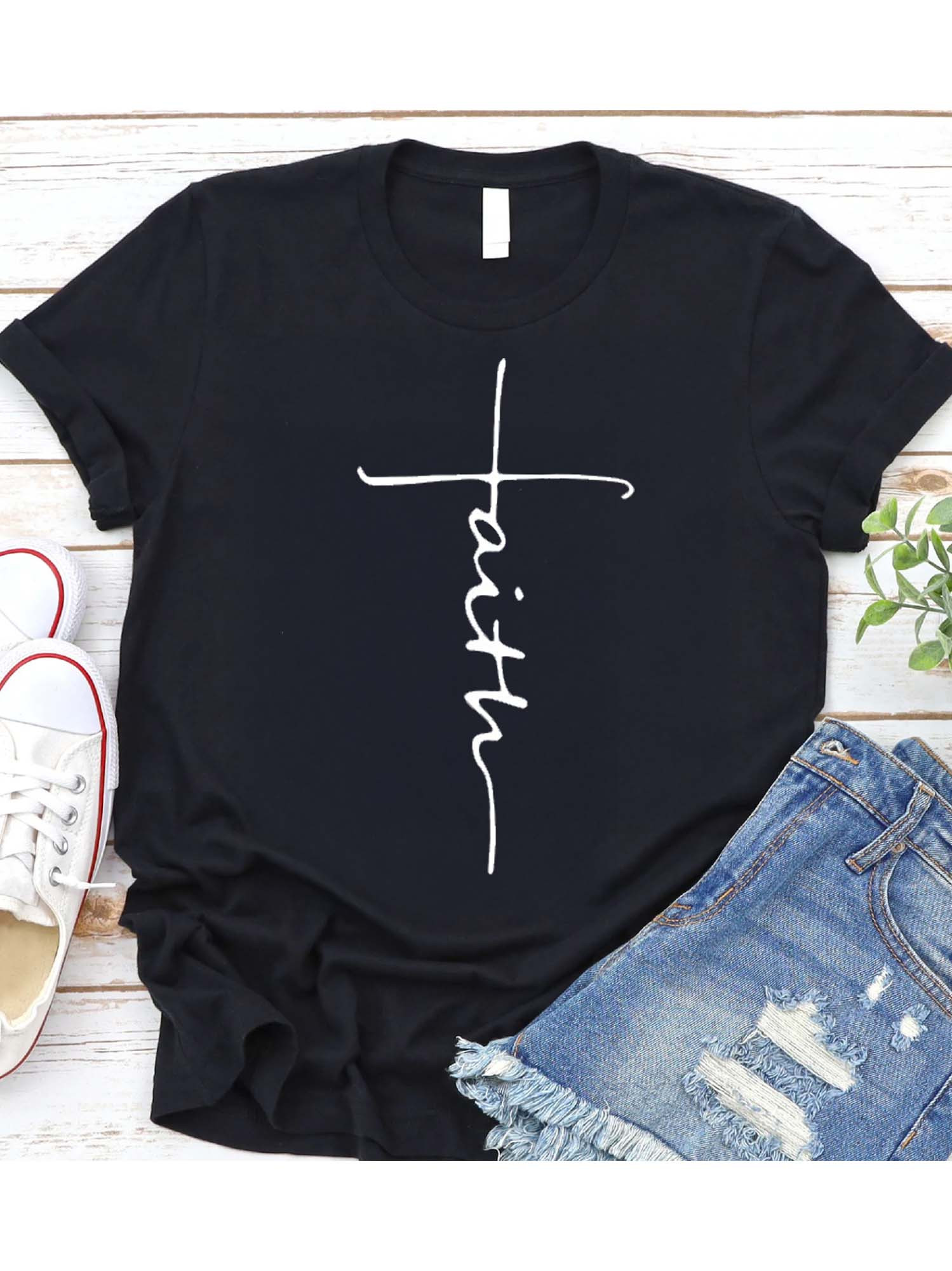 faith shirts sold on Temu United States