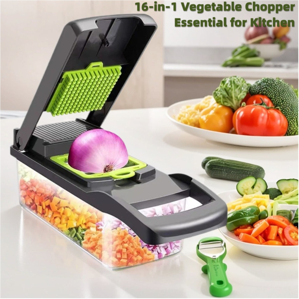 16-in-1 Manual Set With Storage Container 16-in-1 Set - Manual Food ...
