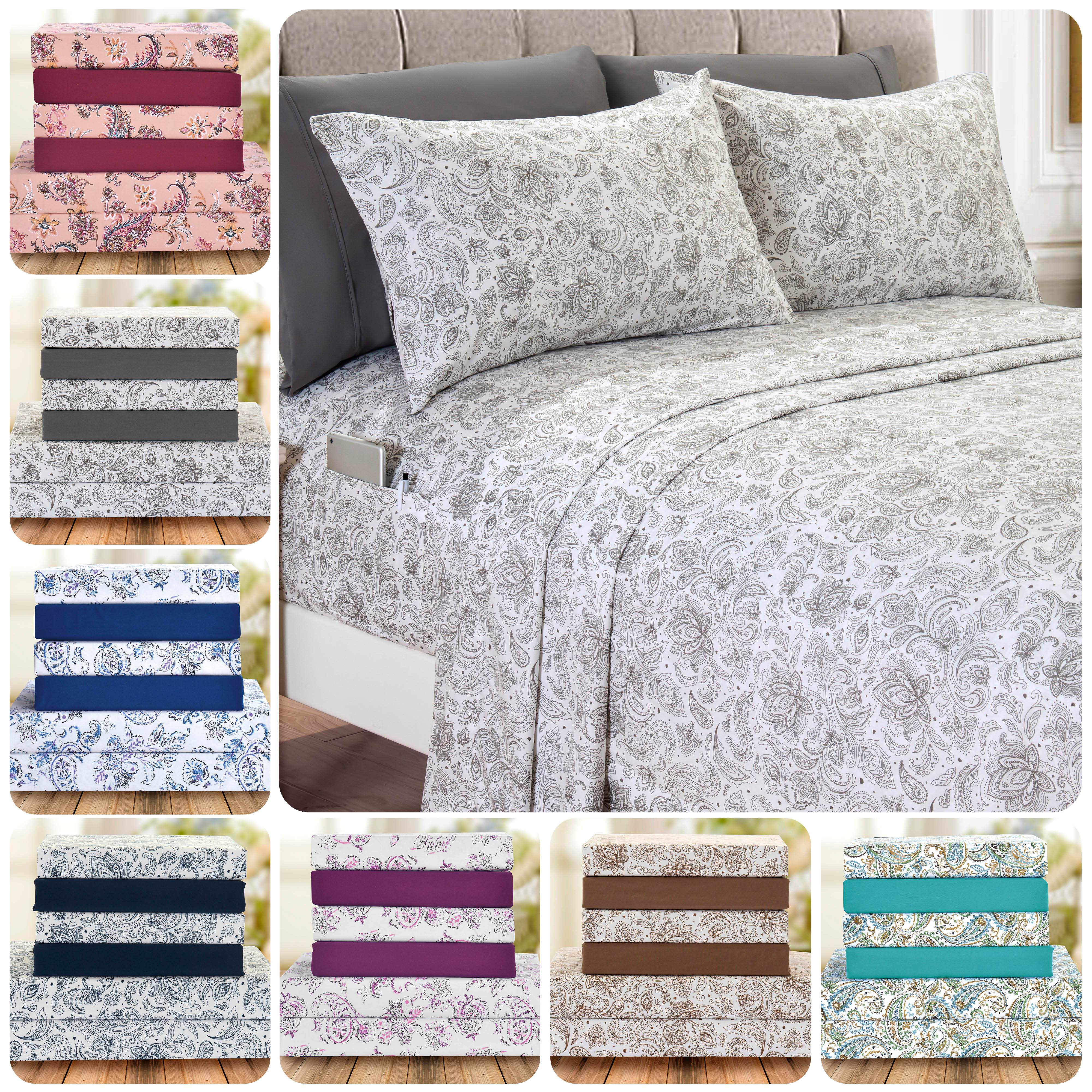 bed sheets sets sold on Temu United States