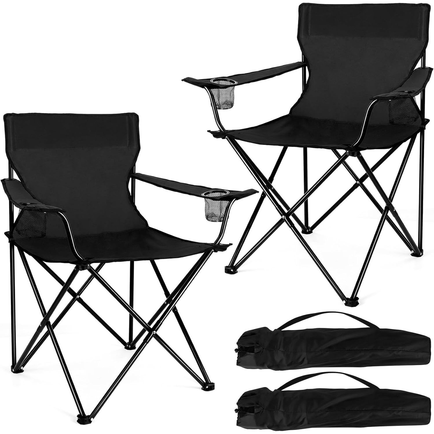 folding camping chairs sold on Temu United States