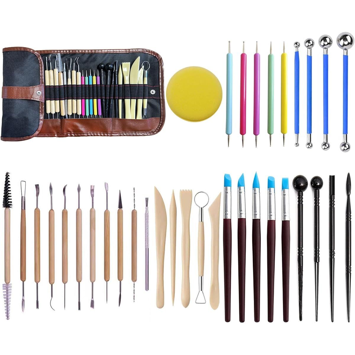 modeling clay tools sold on Temu United States