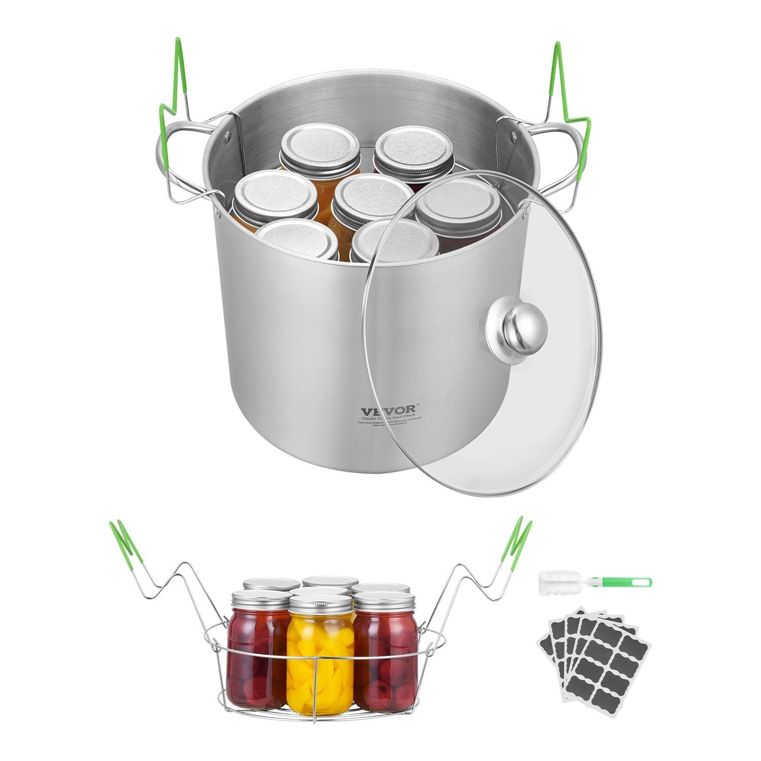 canning supplies sold on Temu United States