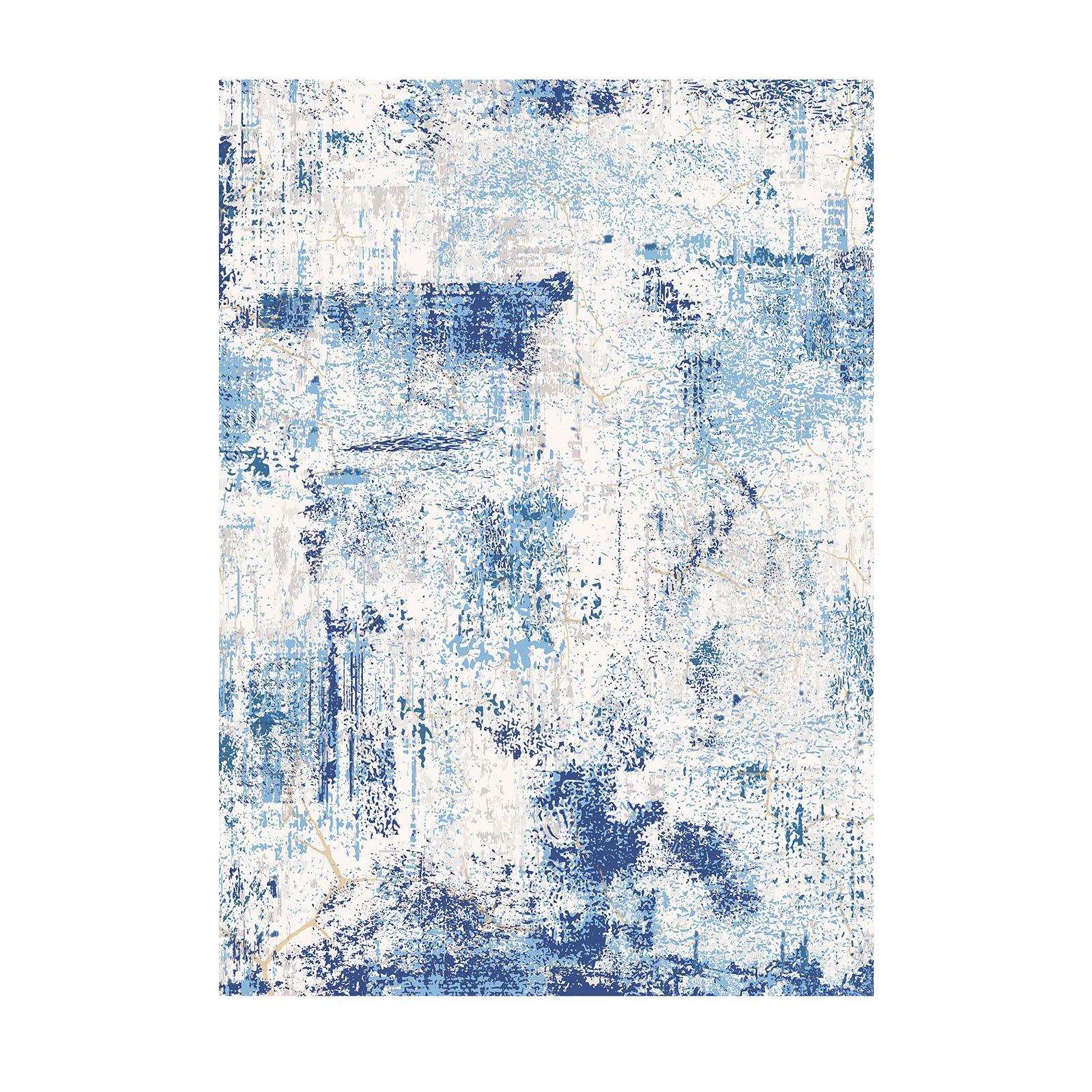 blue area rugs sold on Temu United States
