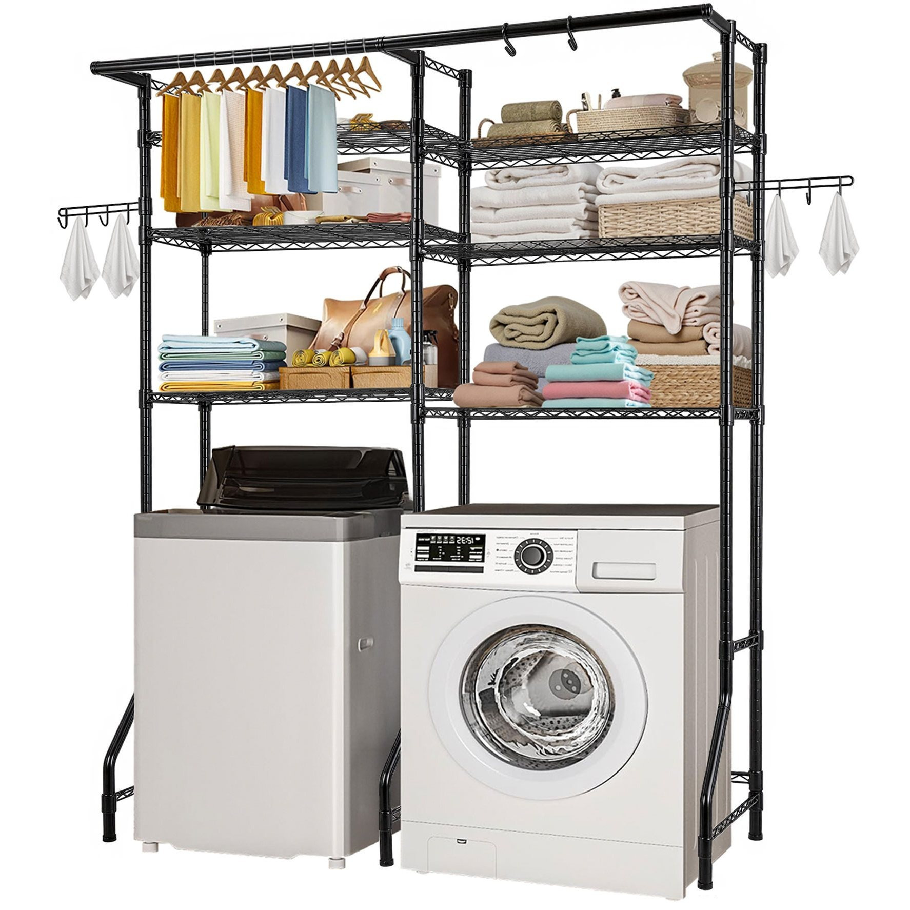 washing machine storage rack sold on Temu United States