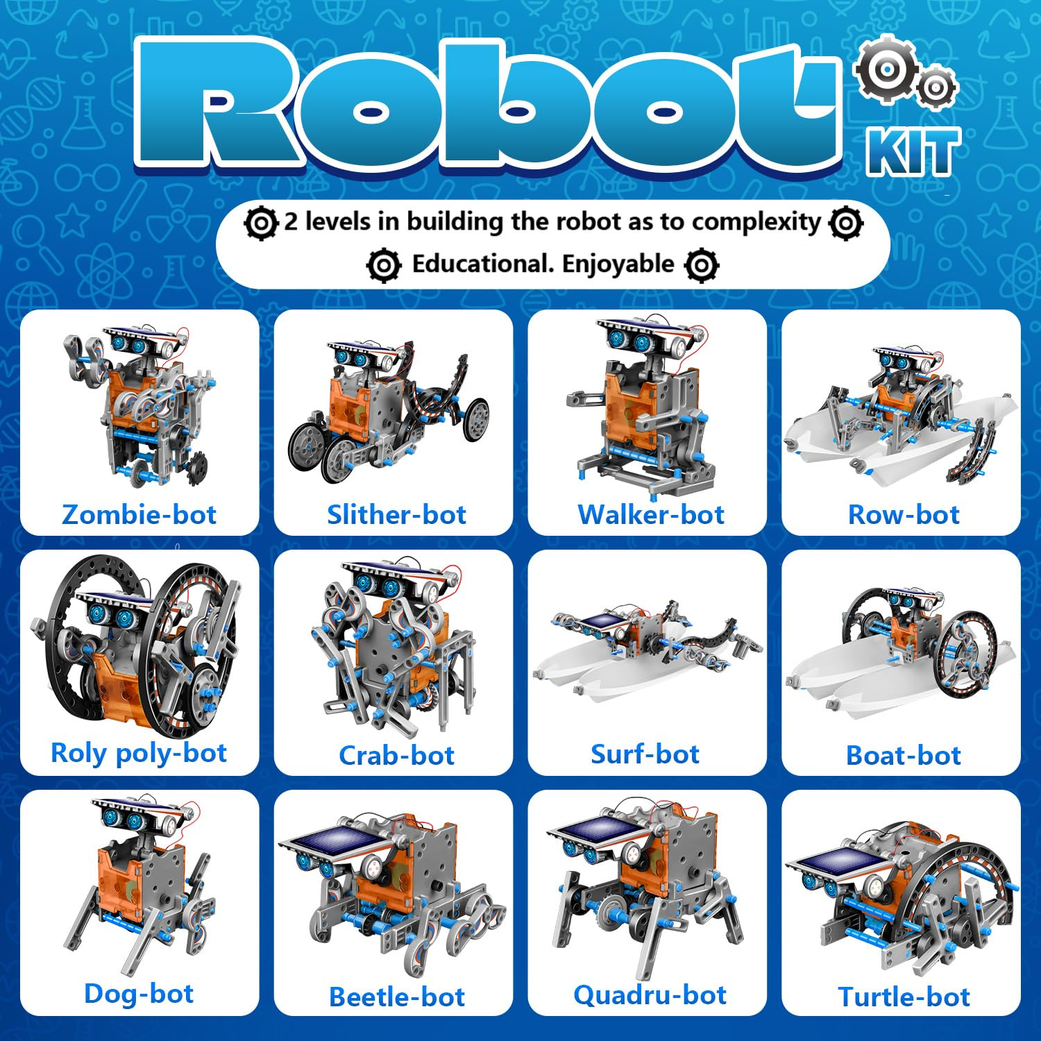 robotics kits for kids sold on Temu United States