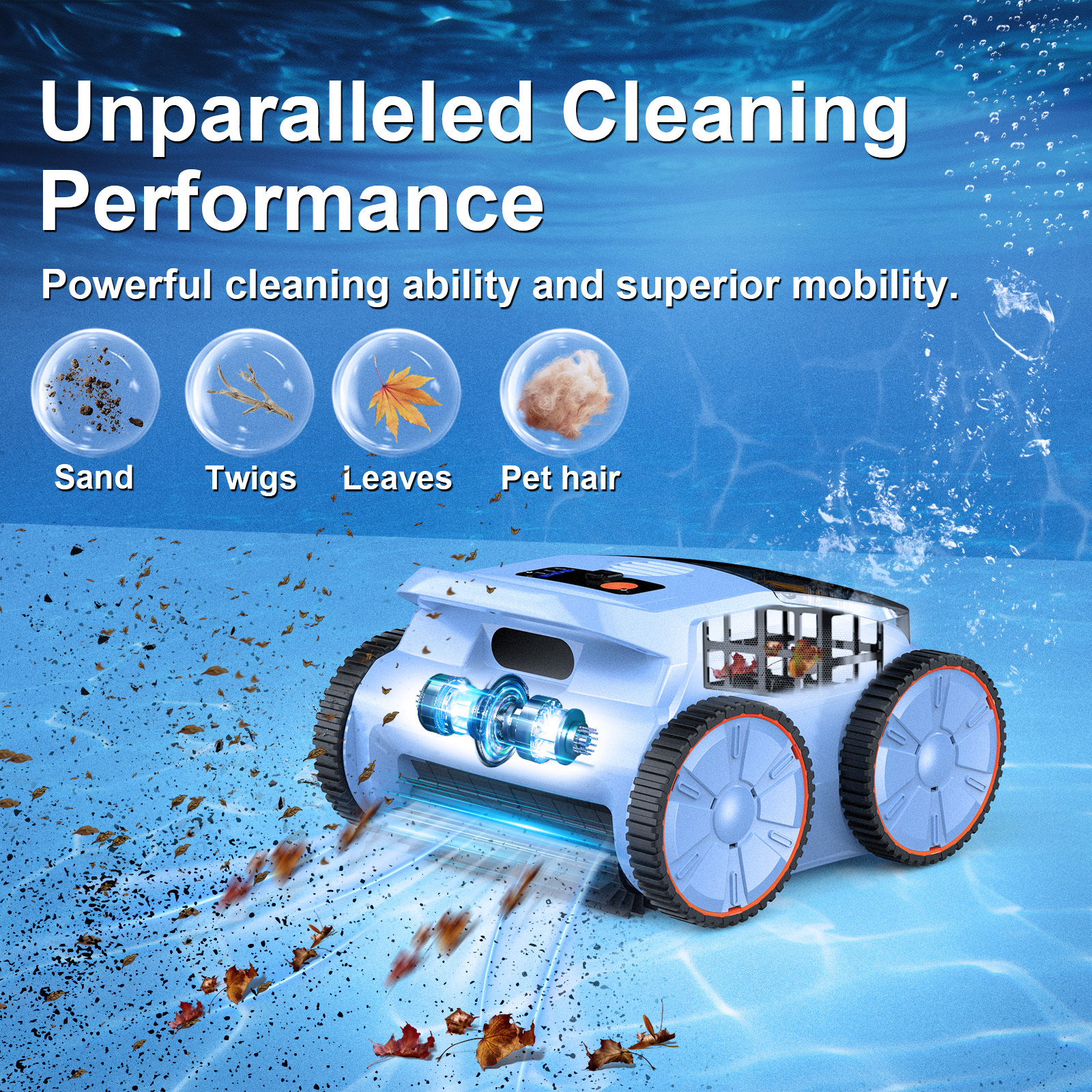 pool cleaner robot sold on Temu United States