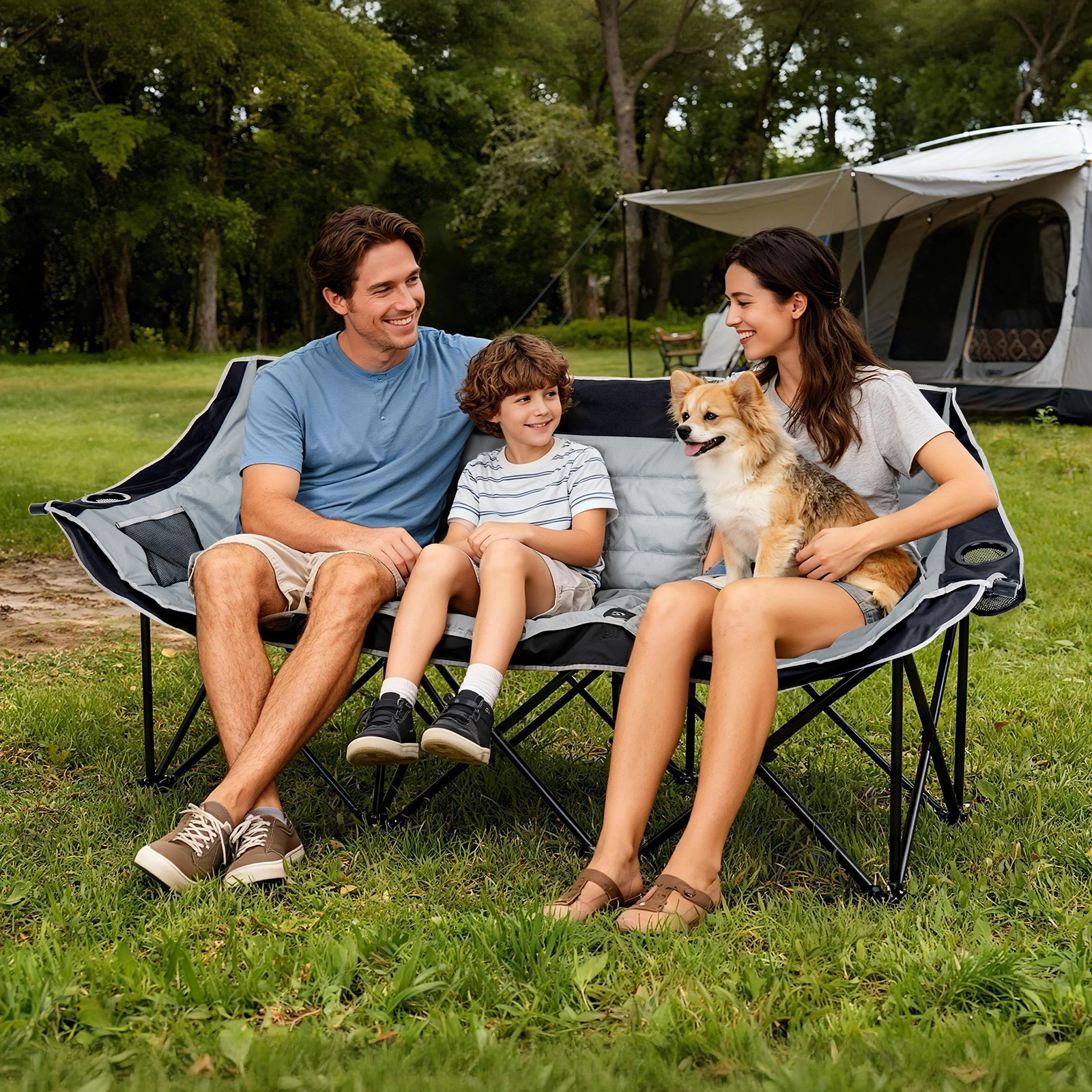 double camping chair sold on Temu United States