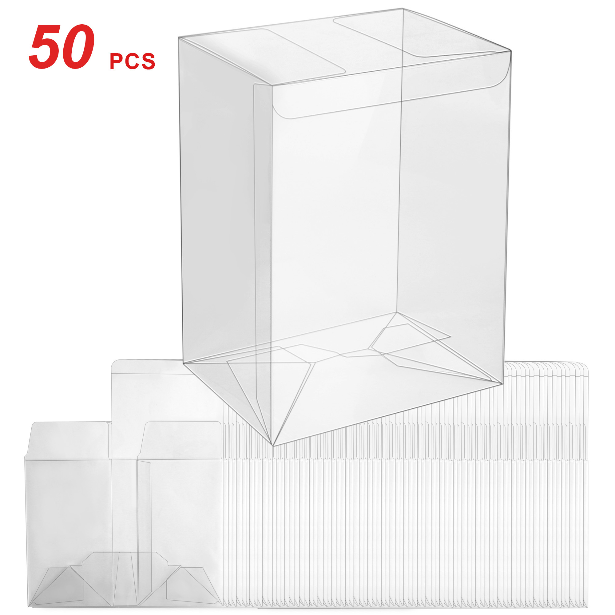 clear gift boxes sold on Temu United States
