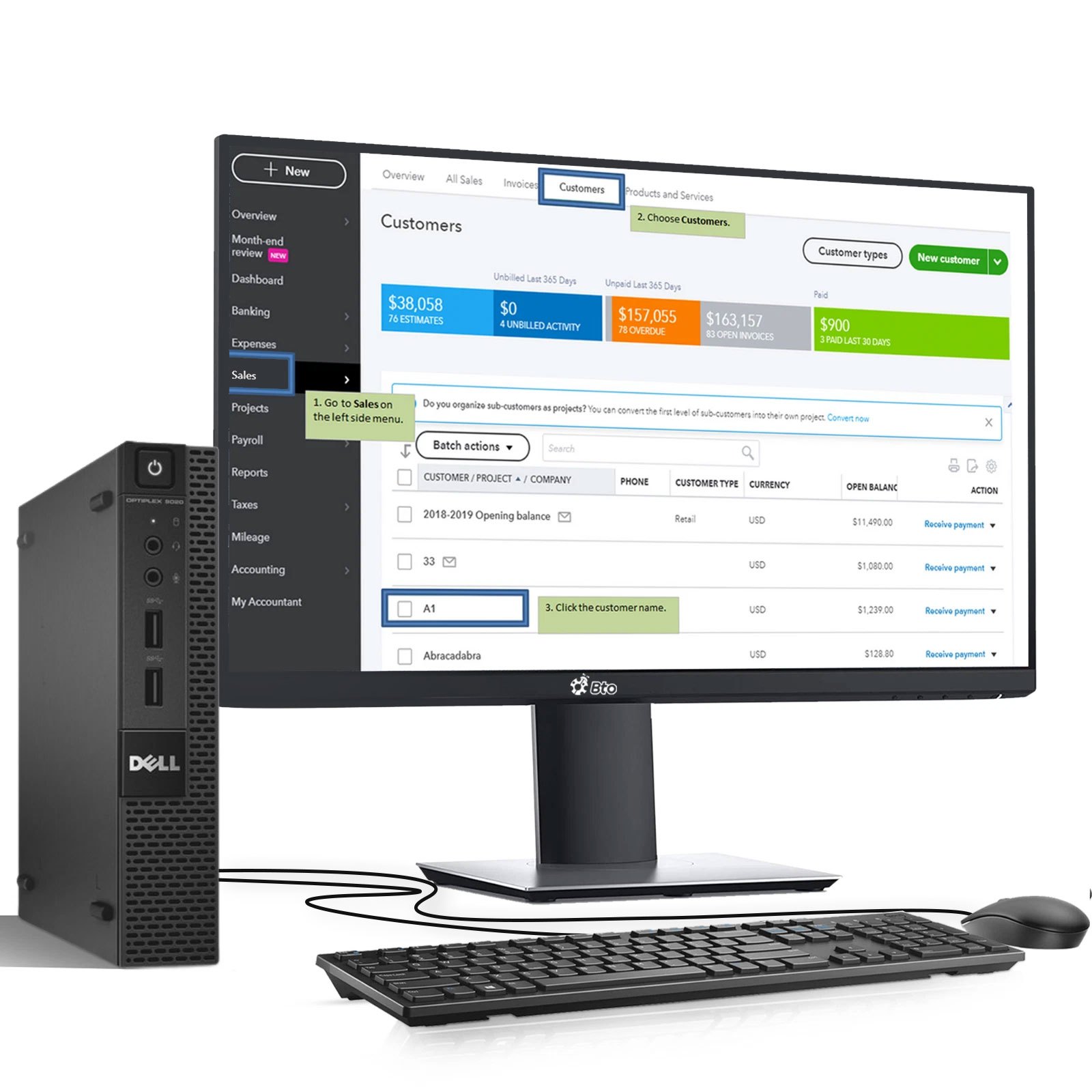 computers and monitors sold on Temu United States