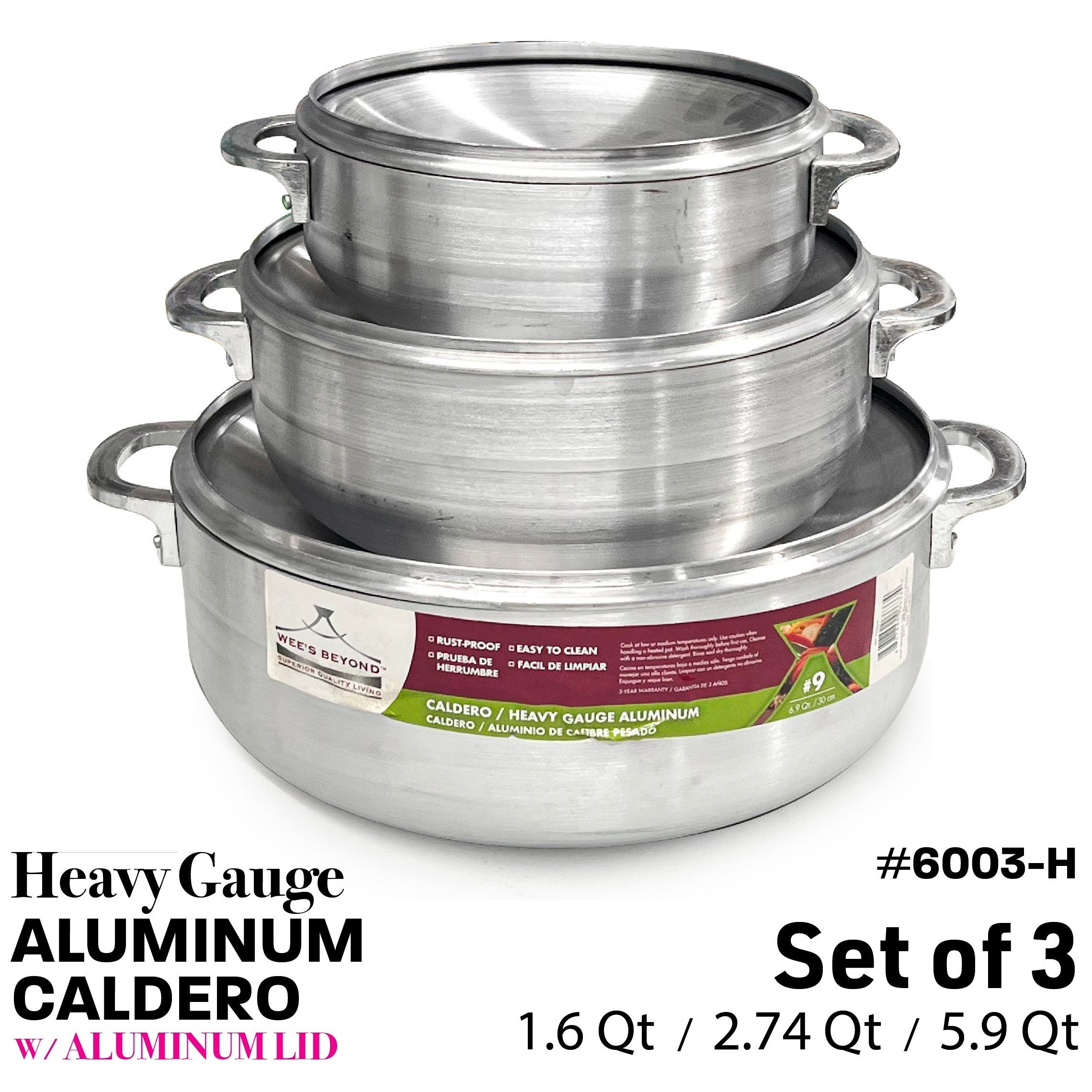 cookware set sold on Temu United States