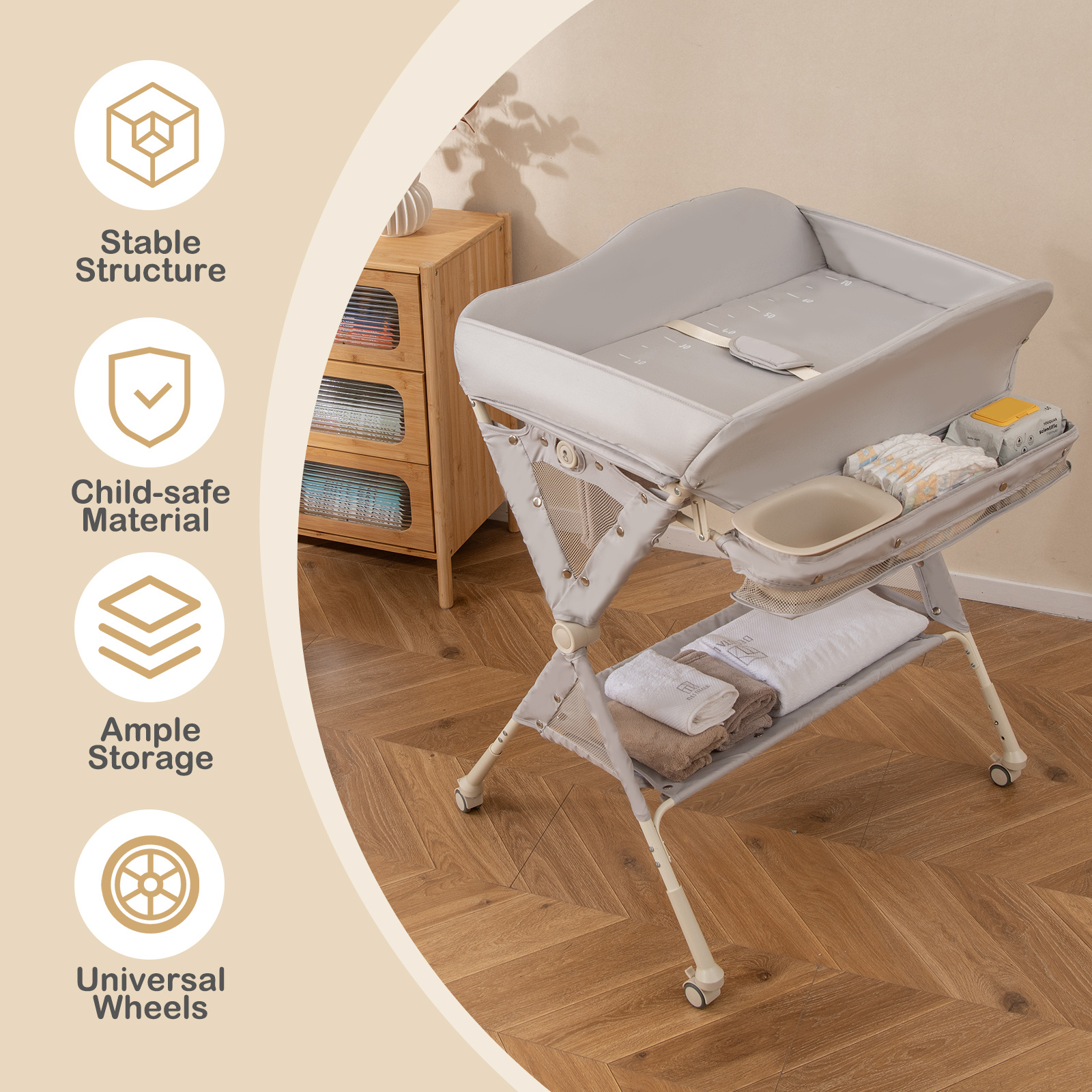 bassinet sold on Temu United States