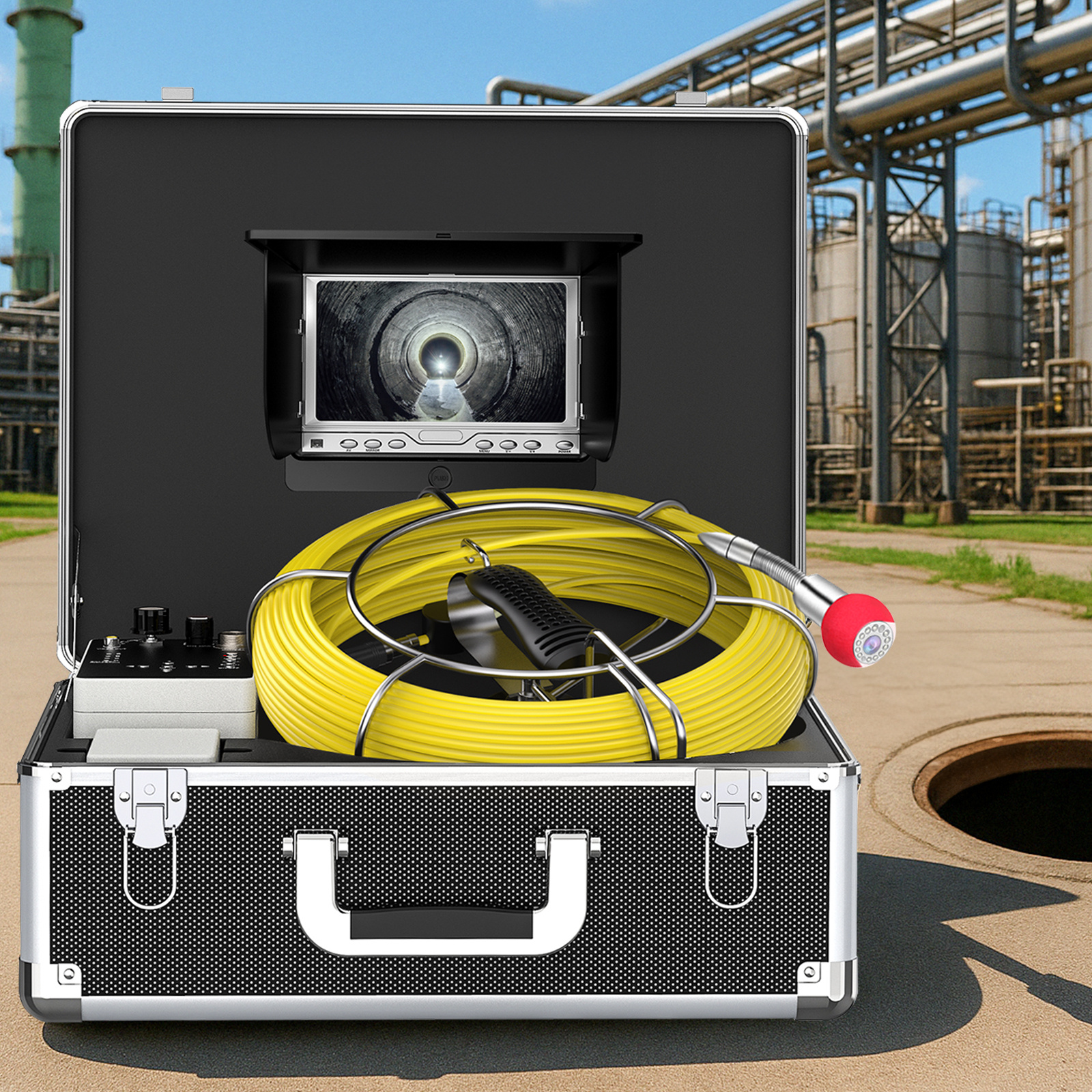 sewer inspection camera sold on Temu United States