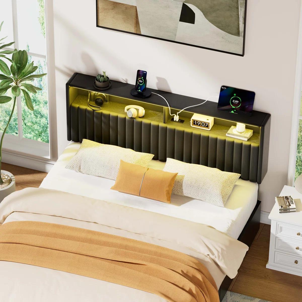 headboard sold on Temu United States