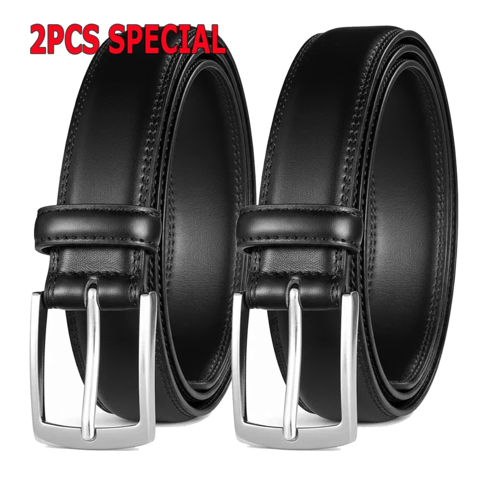 mens leather belts sold on Temu United States