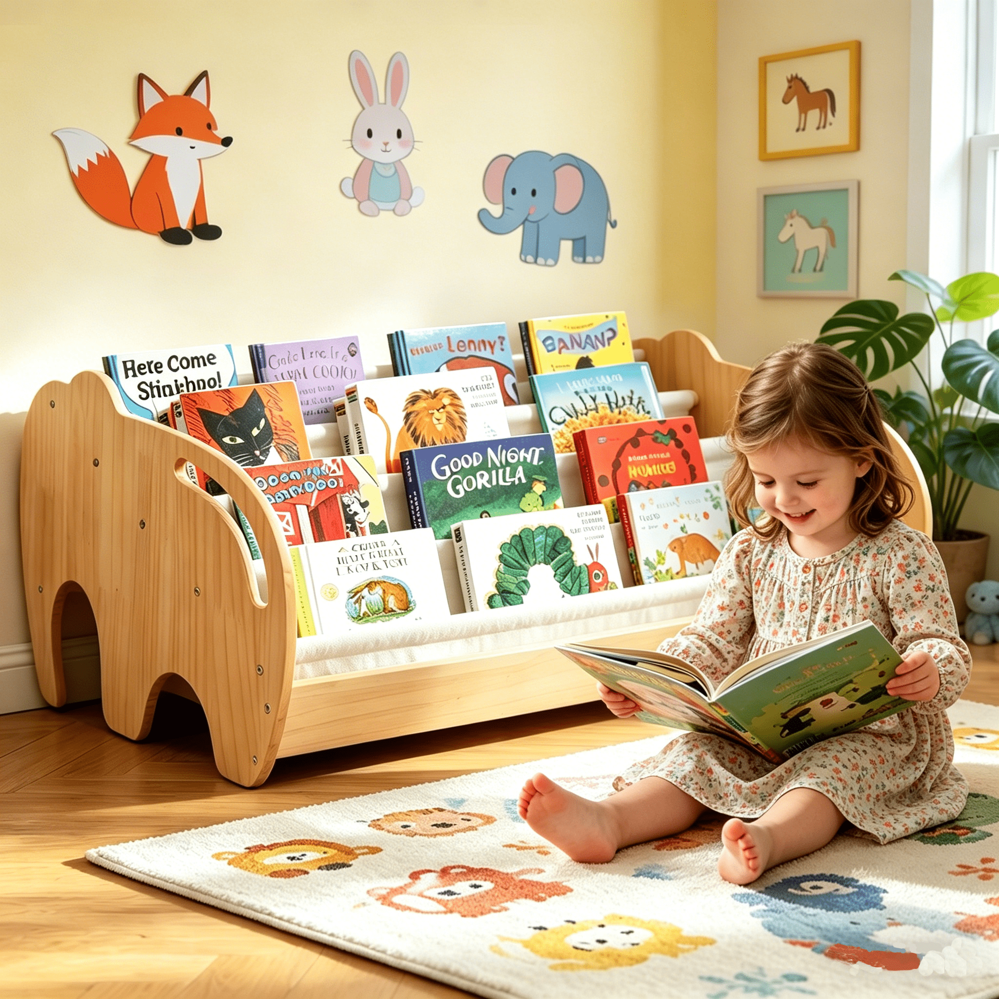 bookshelf for kids sold on Temu United States