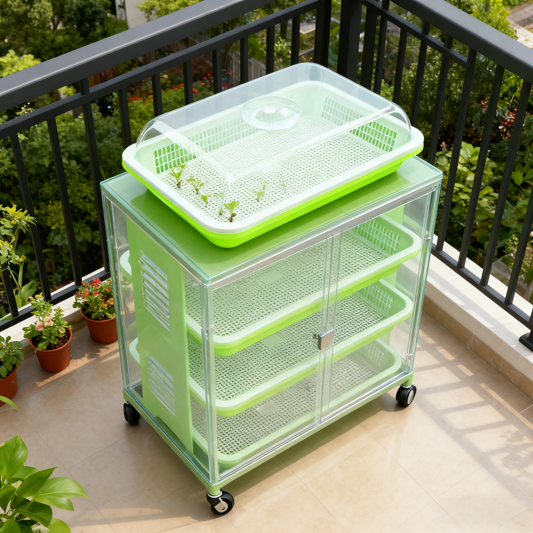 sprouting trays sold on Temu United States