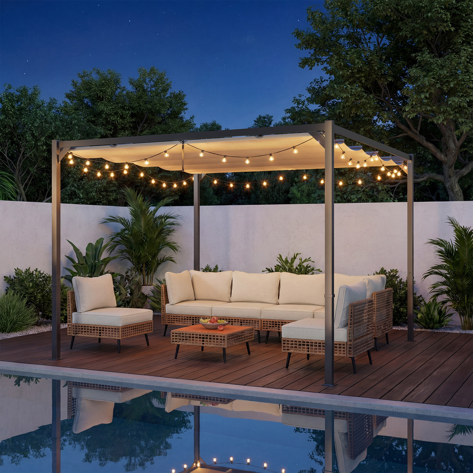 pergola kit sold on Temu United States