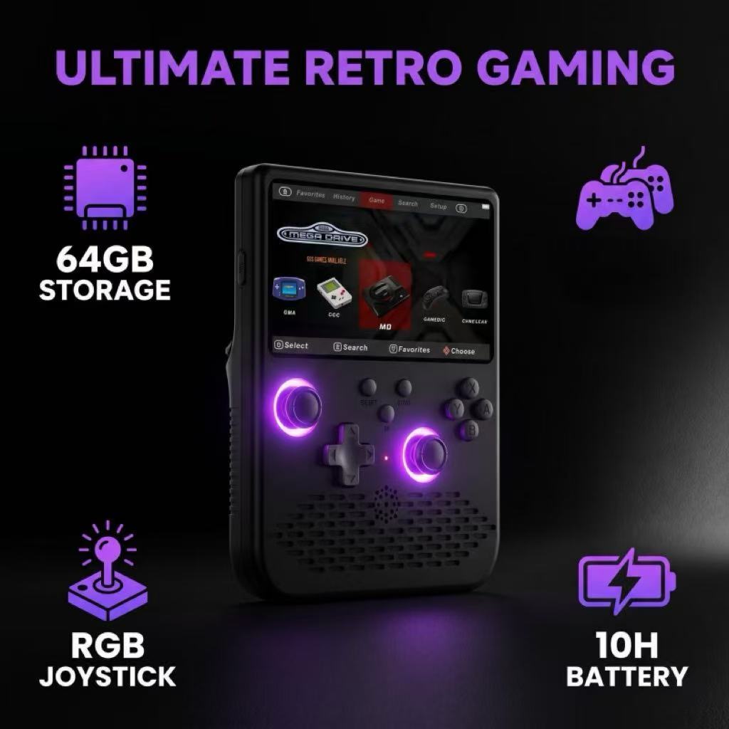 handheld emulators sold on Temu United States