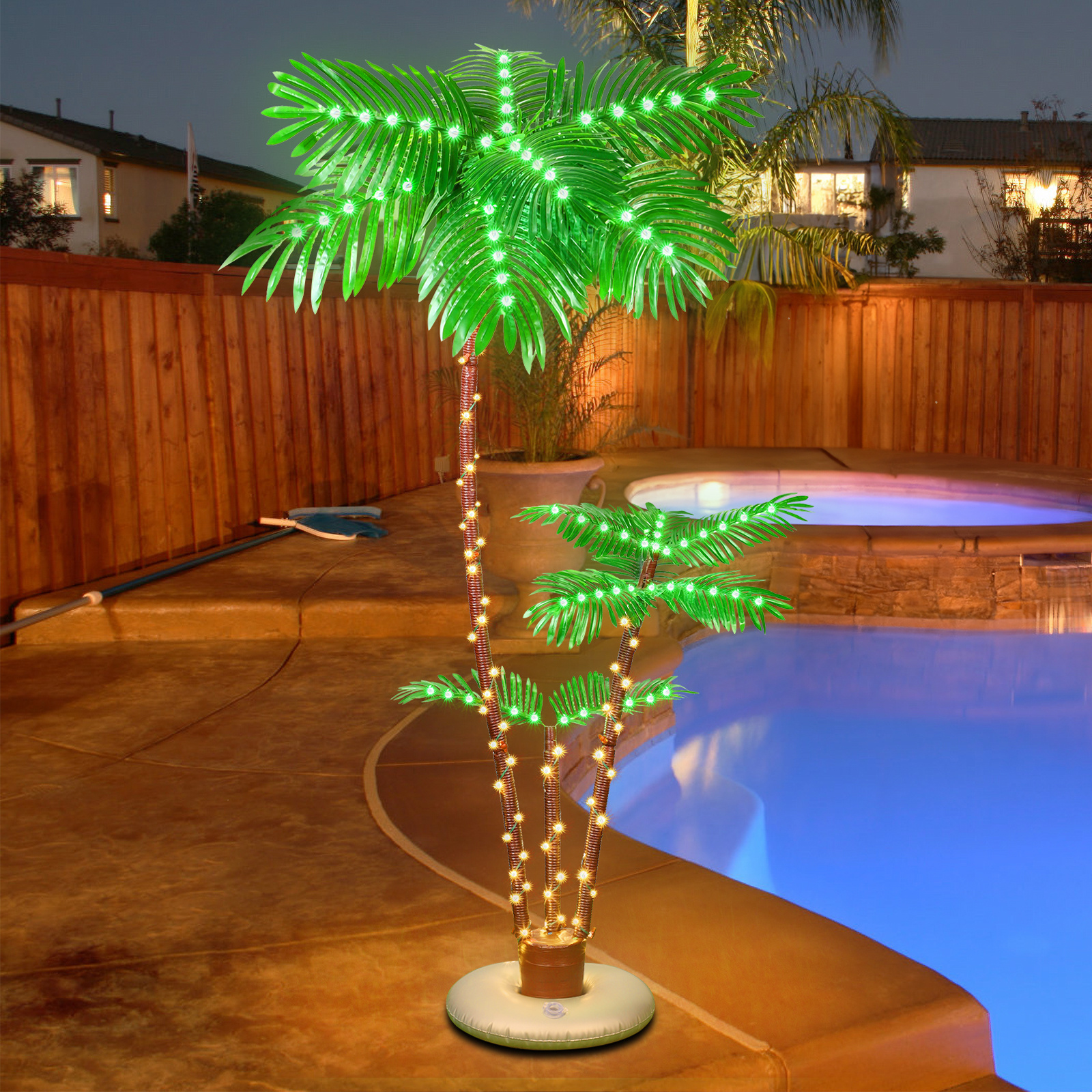 artificial palm trees sold on Temu United States