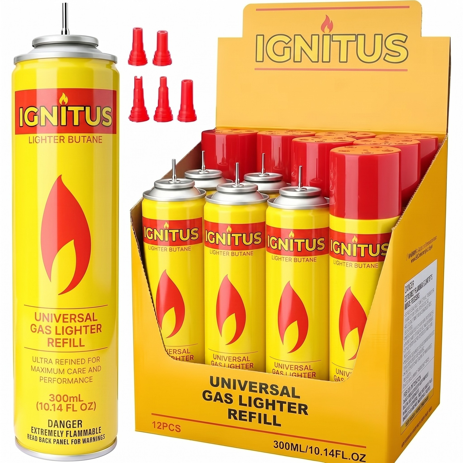 butane gas refill sold on Temu United States
